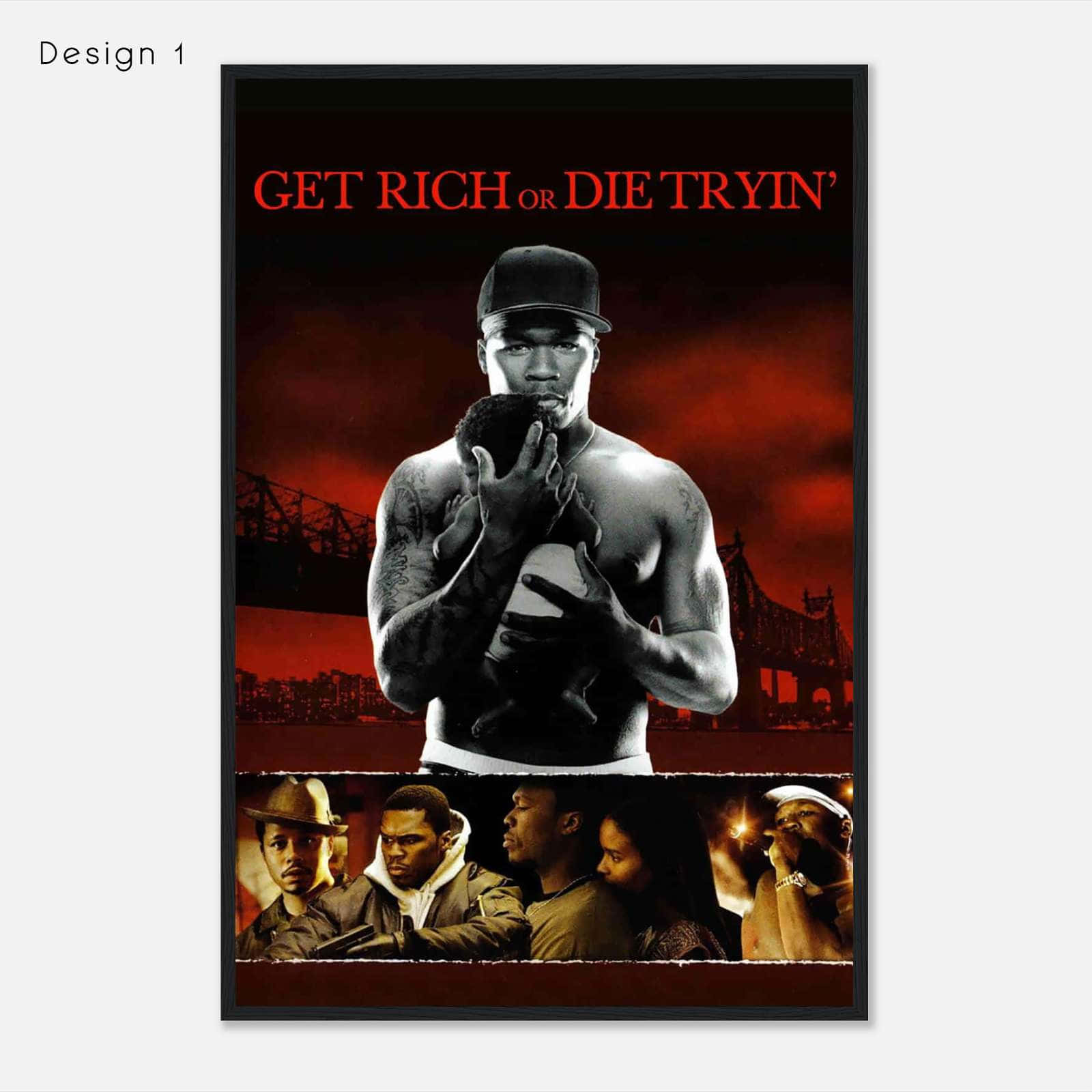 Get Rich or Die Tryin' (2005) Movie Poster Print - Citiesbox