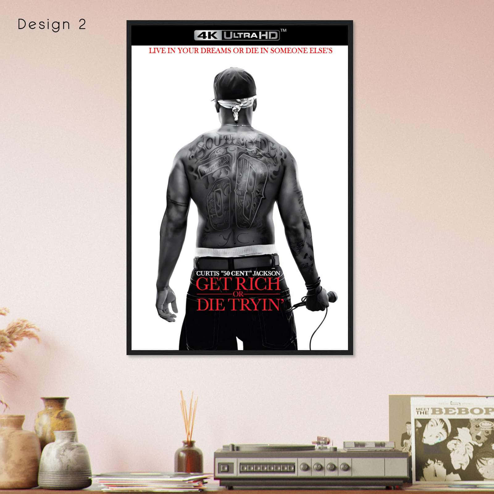 Get Rich or Die Tryin' (2005) Movie Poster Print - Citiesbox