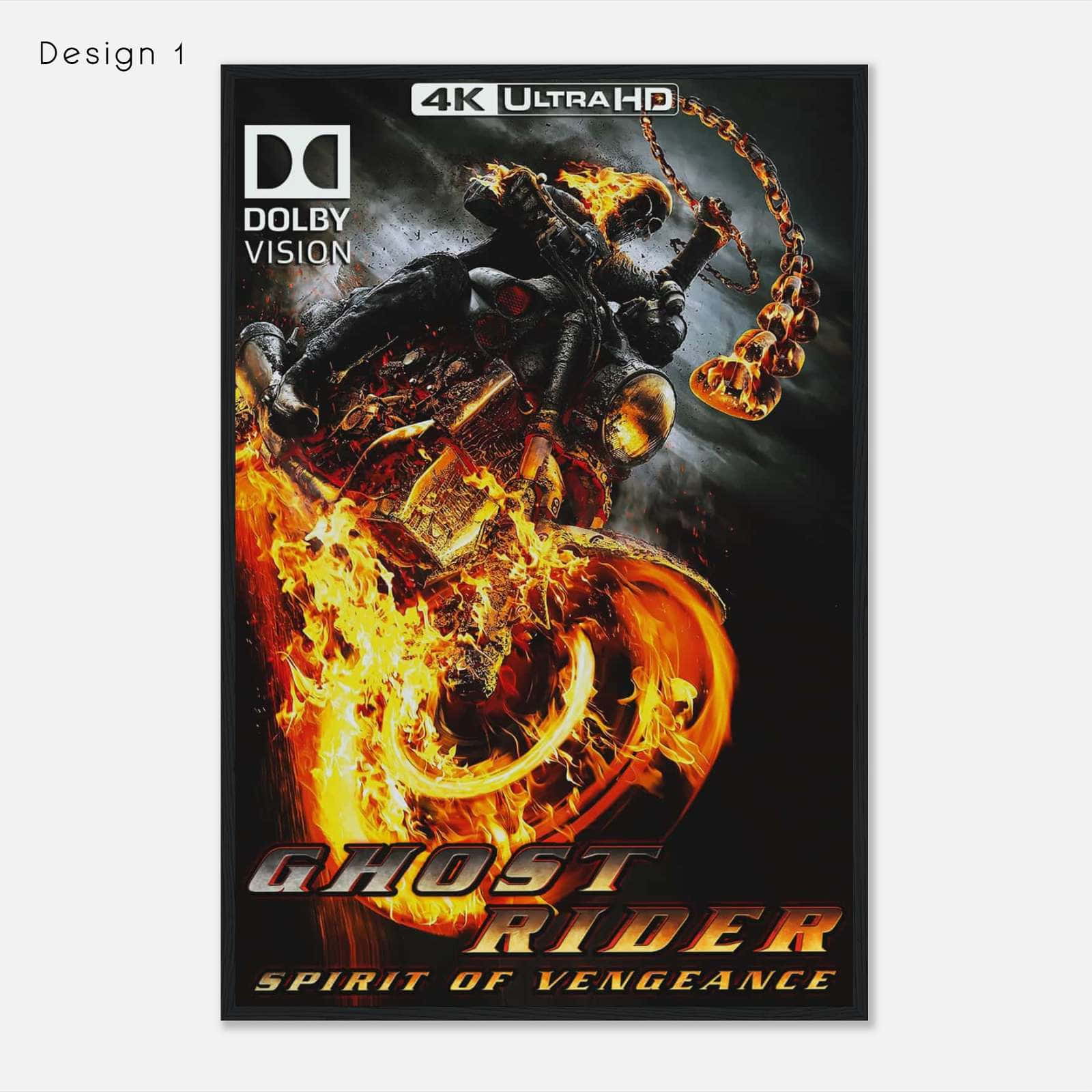 Ghost Rider: Spirit of Vengeance (2011) Movie Poster Print - Citiesbox