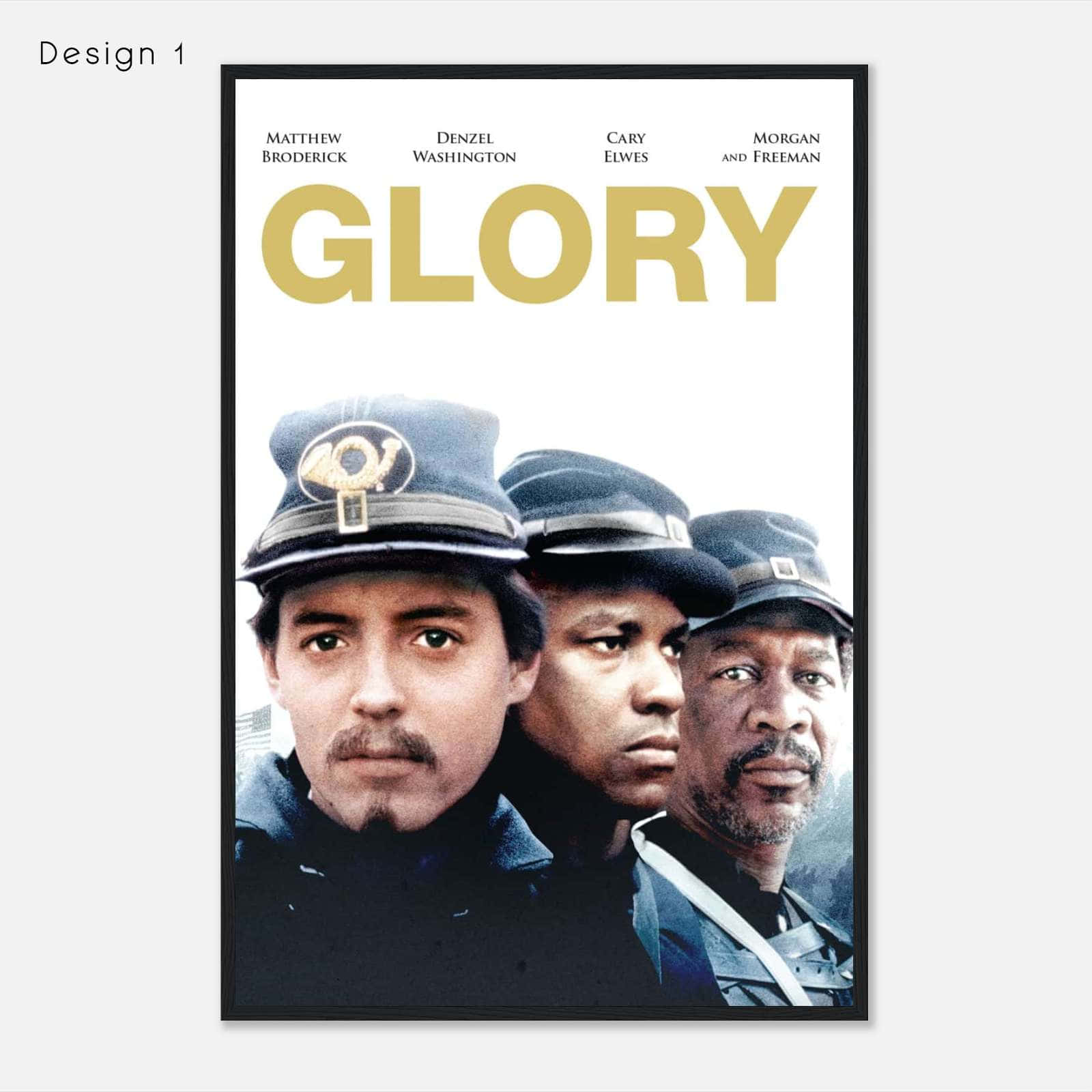 Glory (1989) Movie Poster Print - Citiesbox