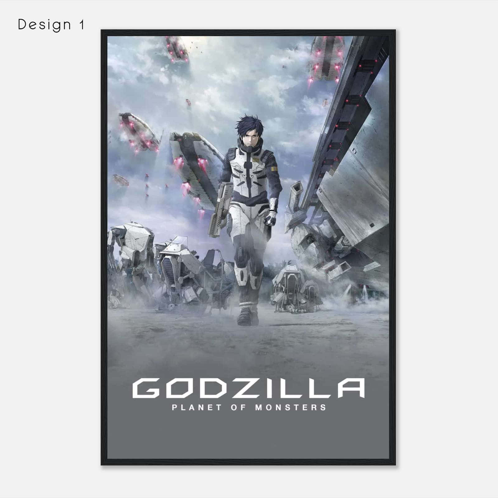 Godzilla: Planet of the Monsters (2017) Movie Poster Print - Citiesbox