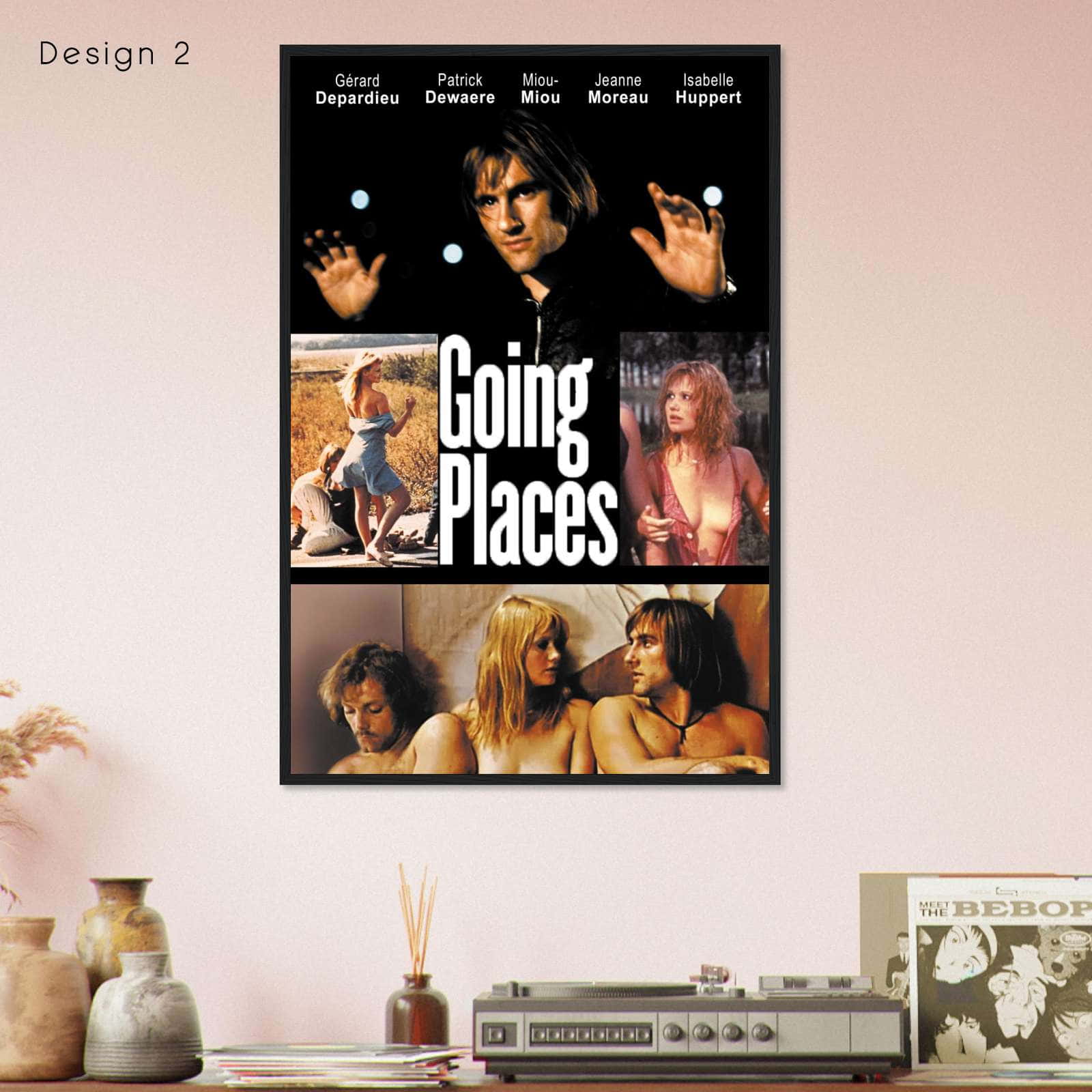 Going Places (1974) Movie Poster Print - Citiesbox