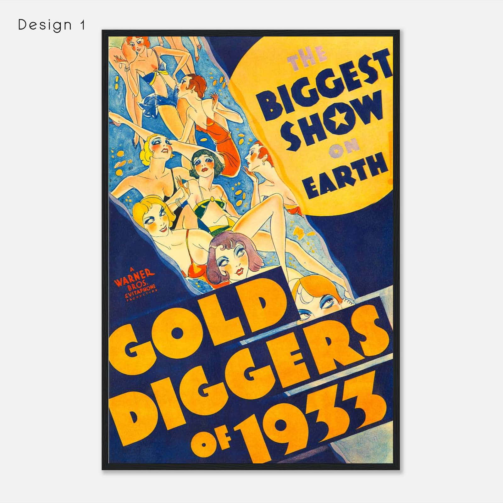 Gold Diggers of 1933 (1933) Movie Poster Print - Citiesbox