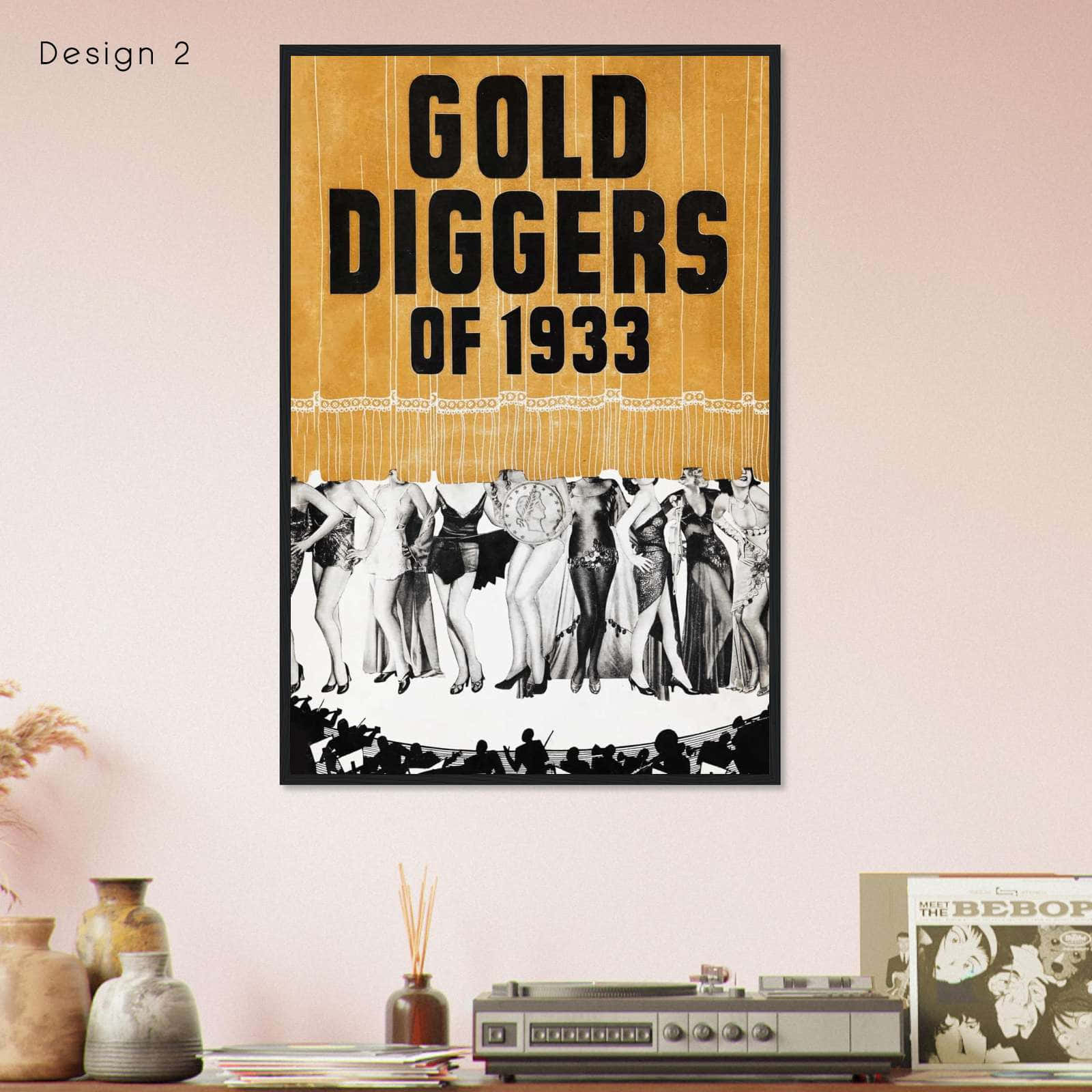 Gold Diggers of 1933 (1933) Movie Poster Print - Citiesbox