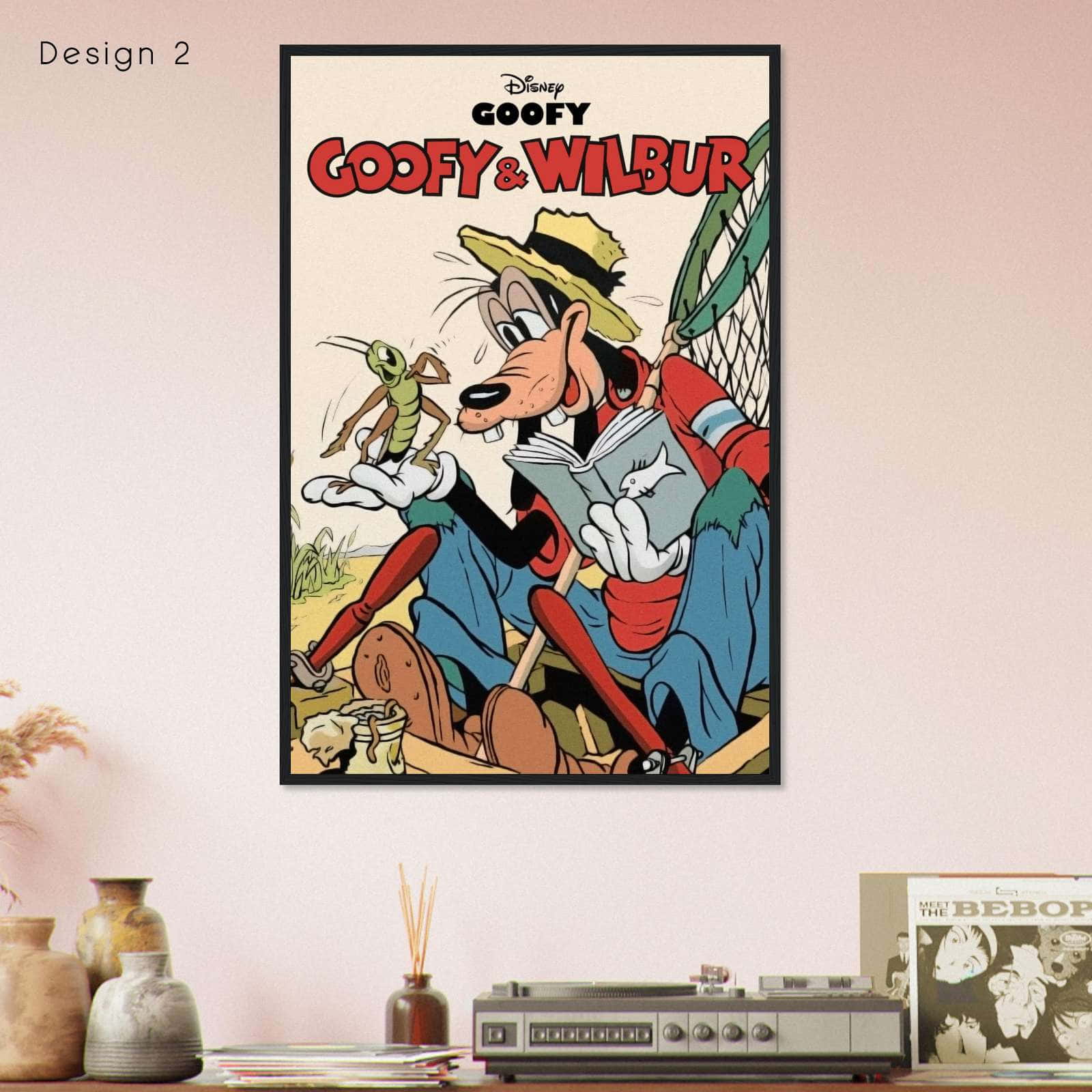 Goofy and Wilbur (1939) Movie Poster Print - Citiesbox