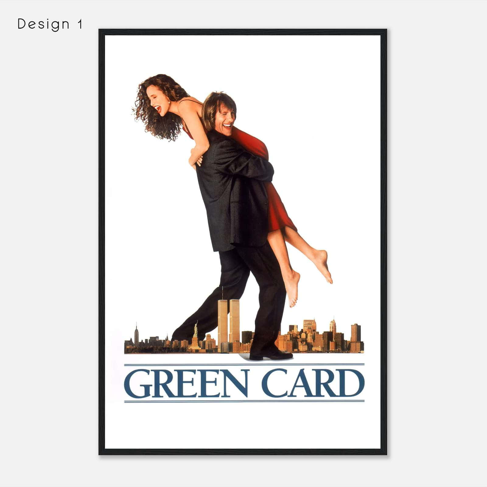 Green Card (1990) Movie Poster Print - Citiesbox