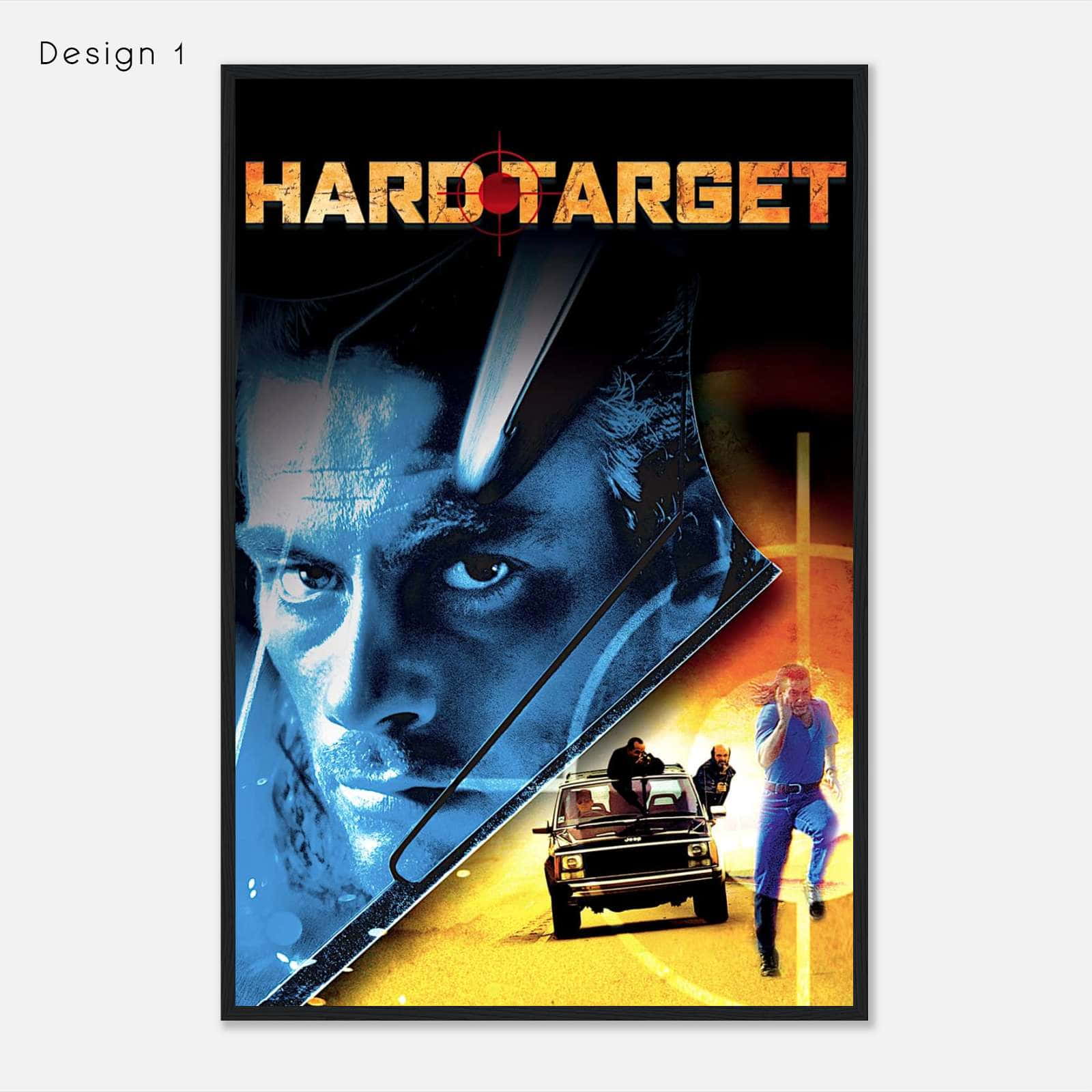Hard Target (1993) Movie Poster Print - Citiesbox