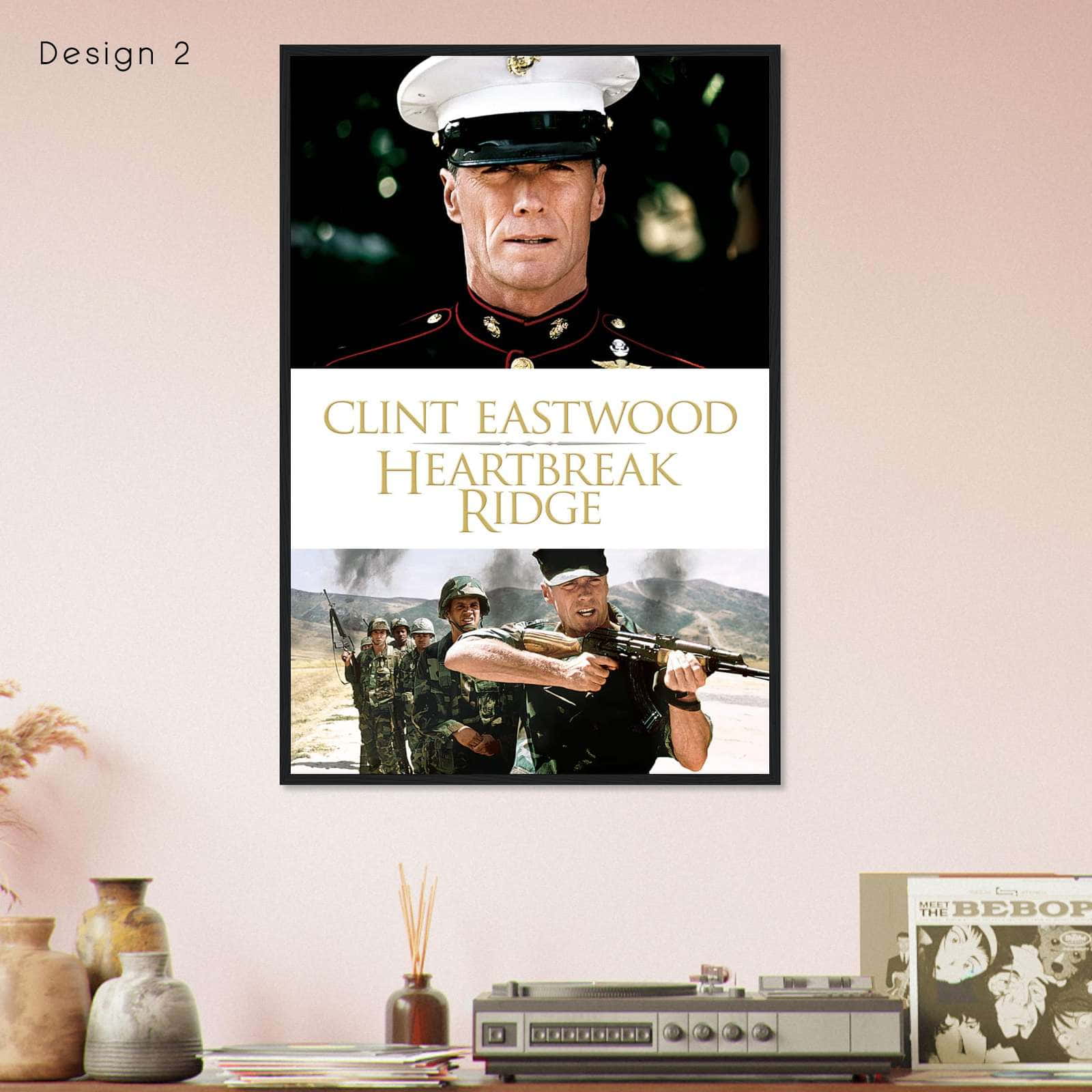 Heartbreak Ridge (1986) Movie Poster Print - Citiesbox