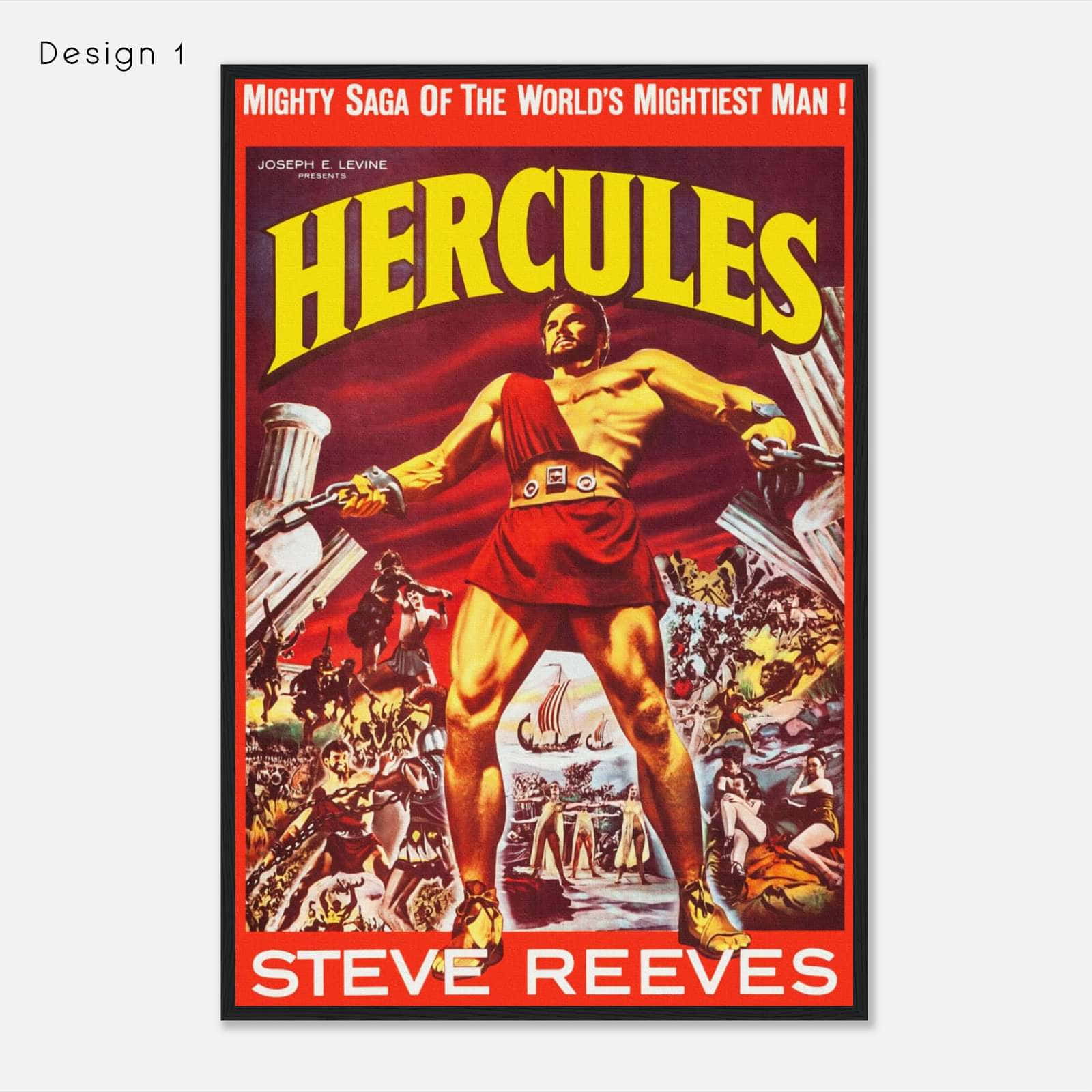 Hercules (1958) Movie Poster Print - Citiesbox