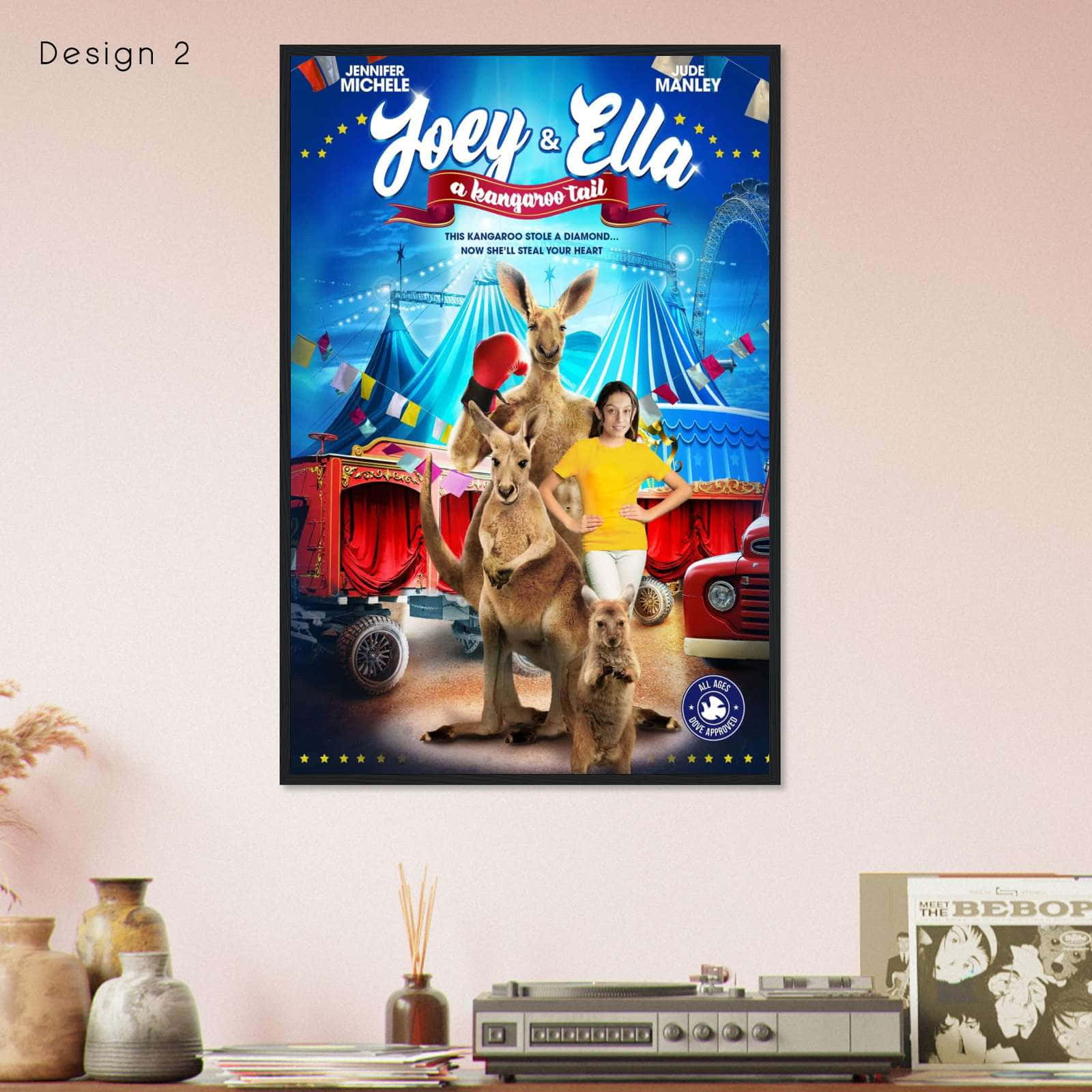 Joey and Ella (2021) Movie Poster Print - Citiesbox