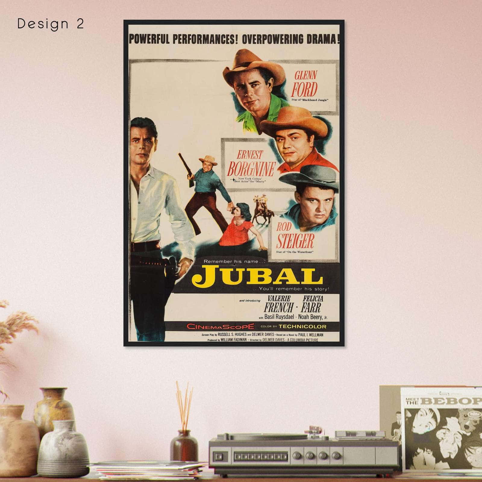 Jubal (1956) Movie Poster Print - Citiesbox