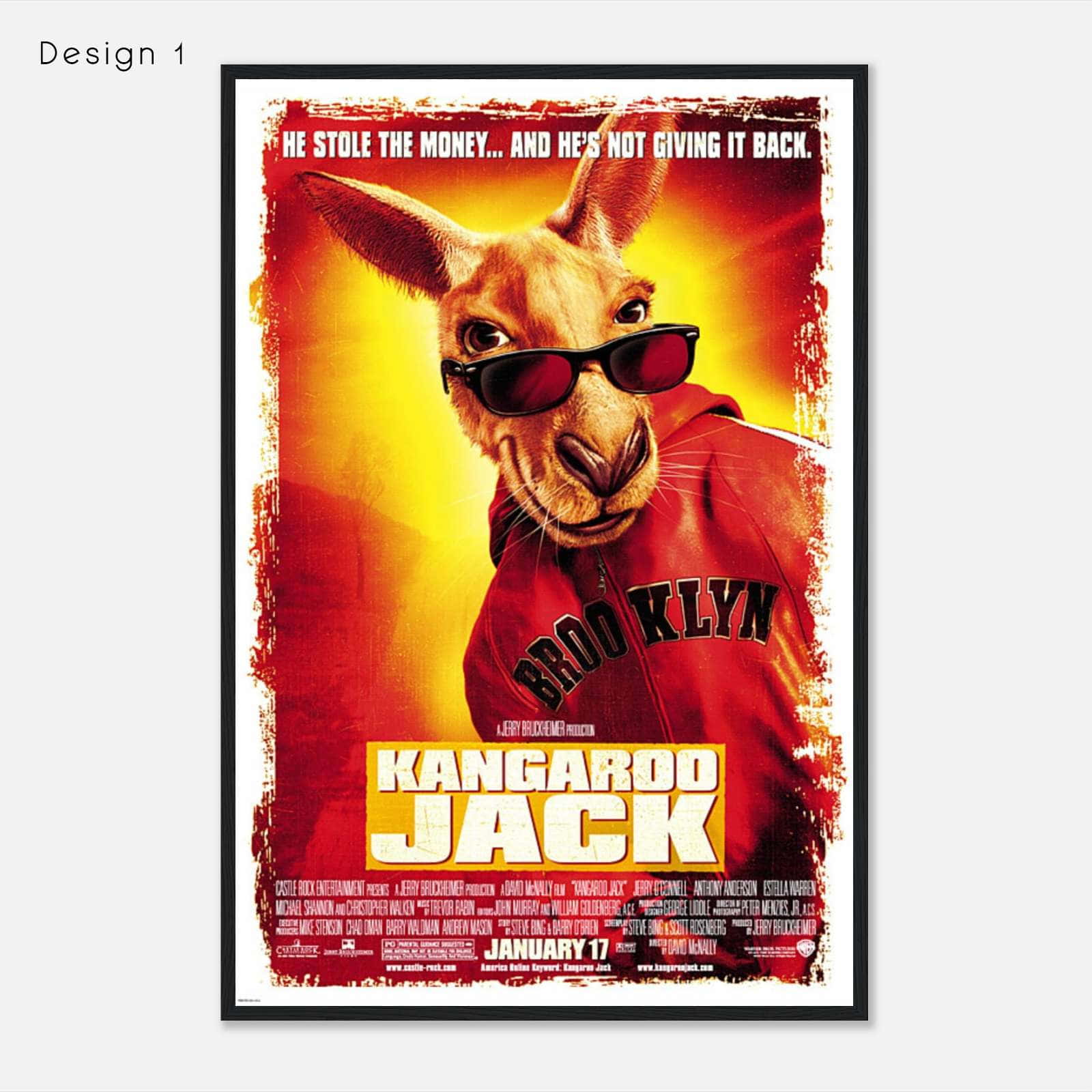 Kangaroo Jack (2003) Movie Poster Print - Citiesbox