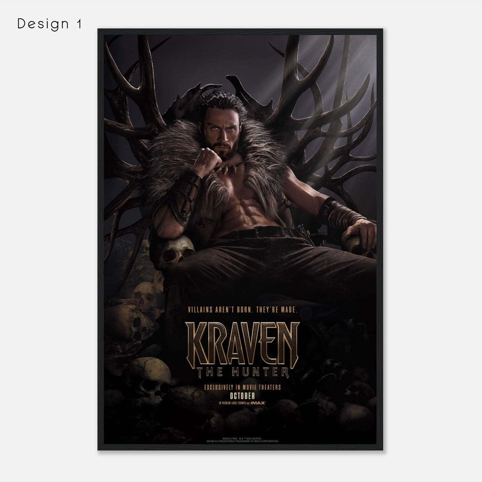 Kraven the Hunter (2024) Movie Poster Print - Citiesbox