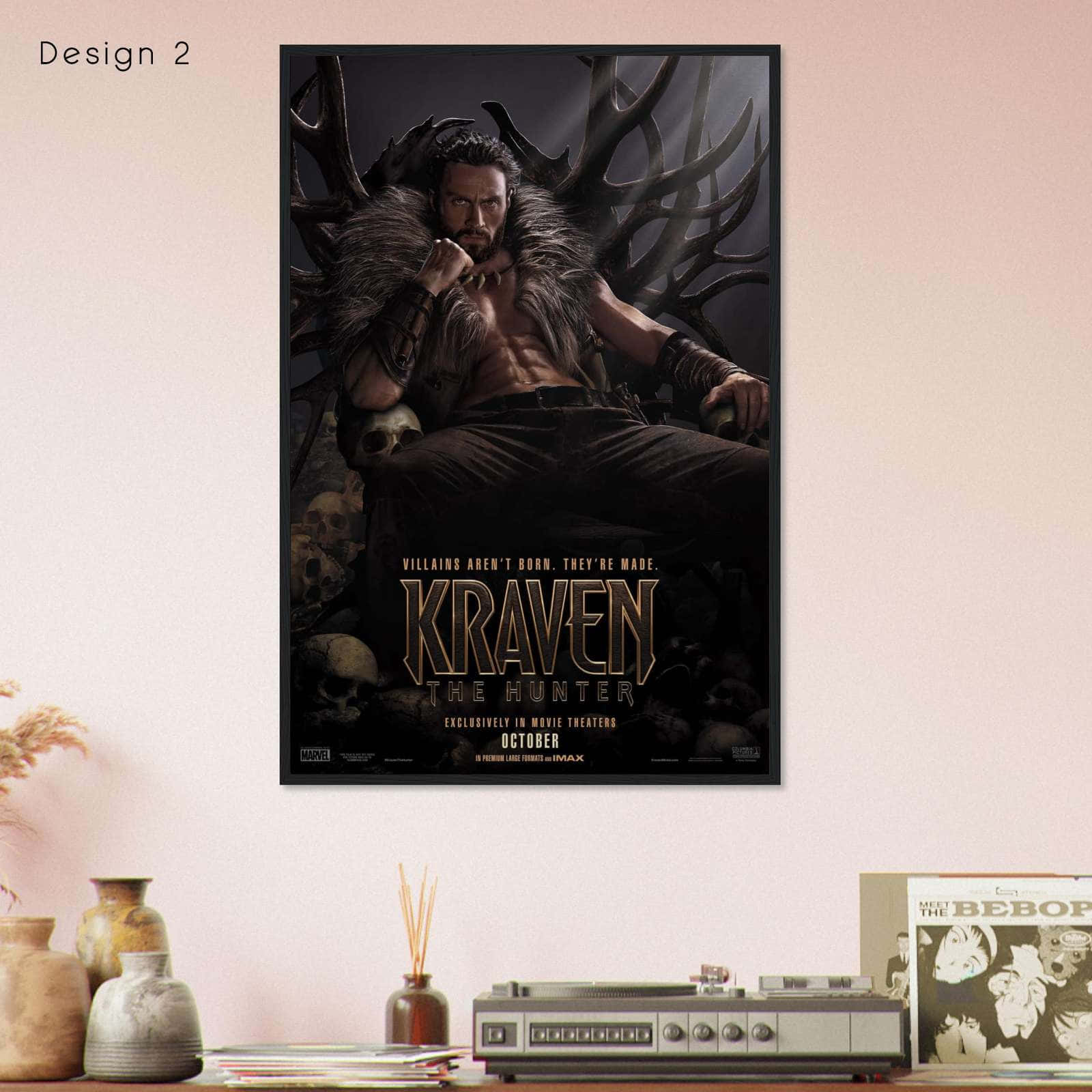 Kraven the Hunter (2024) Movie Poster Print - Citiesbox