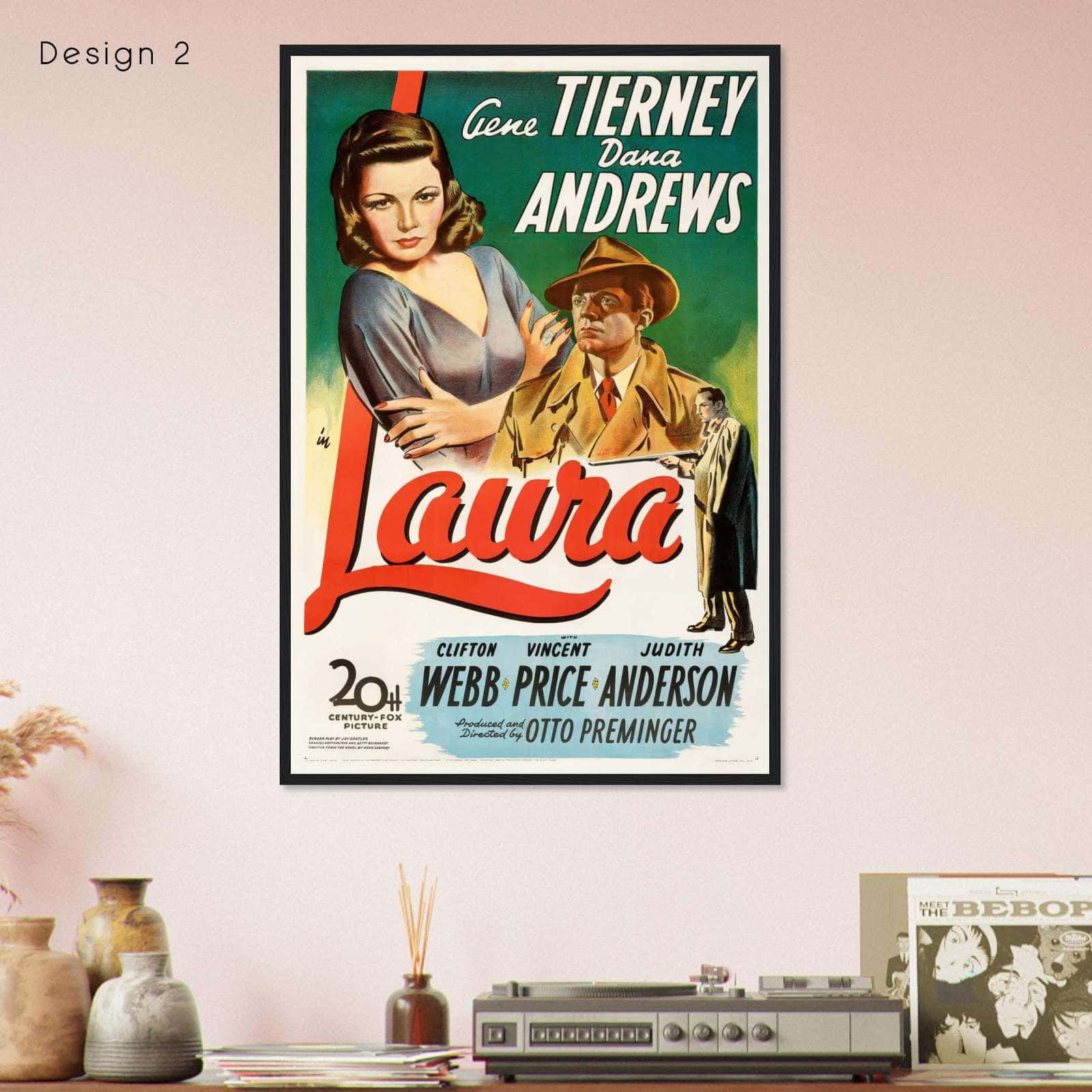 Laura (1944) Movie Poster Print - Citiesbox