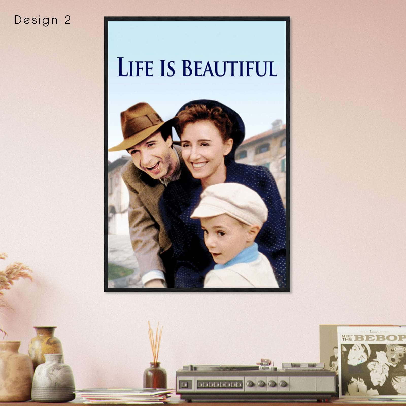 Life Is Beautiful (1997) Movie Poster Print - Citiesbox