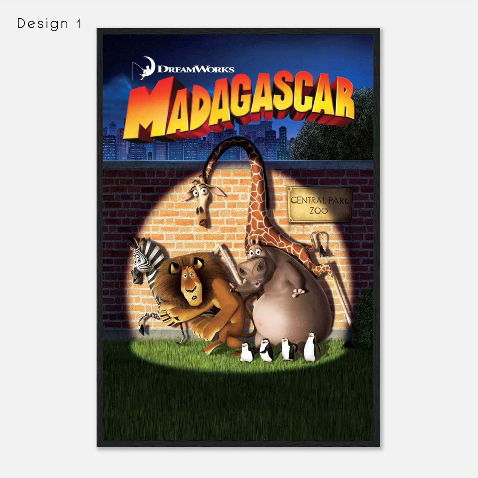 Madagascar (2005) Movie Poster Print - Citiesbox