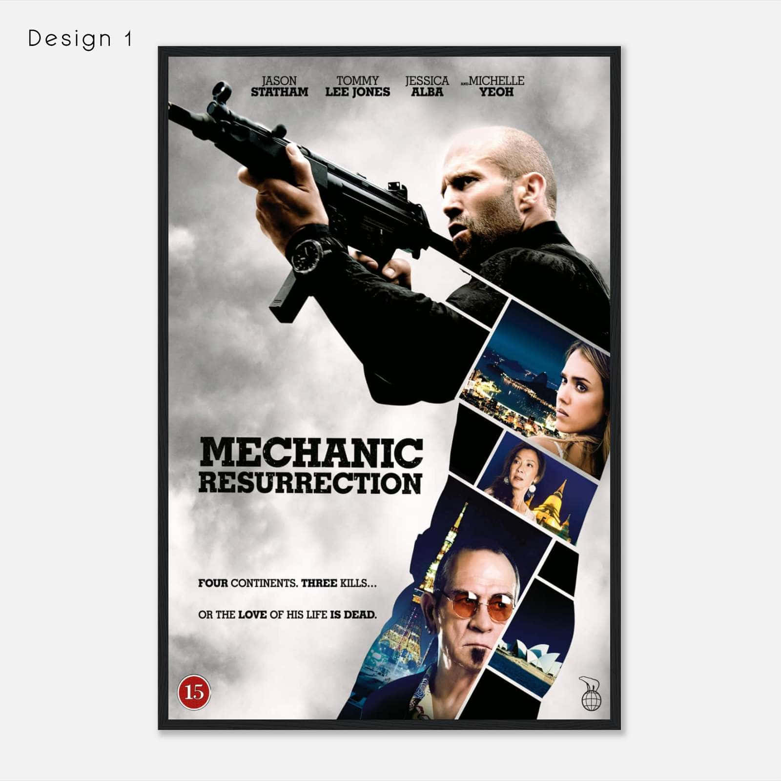 Mechanic: Resurrection (2016) Movie Poster Print - Citiesbox