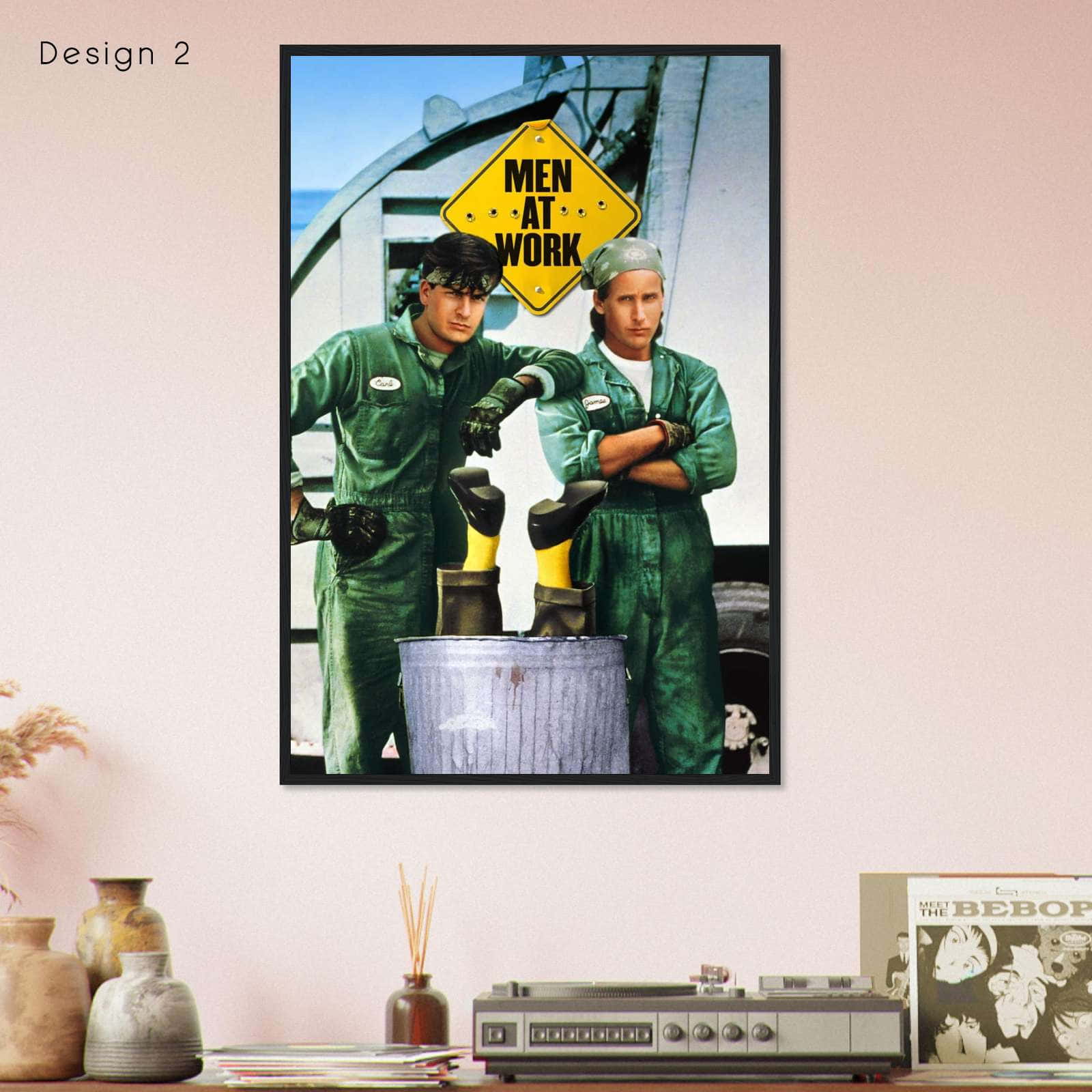 Men at Work (1990) Movie Poster Print - Citiesbox