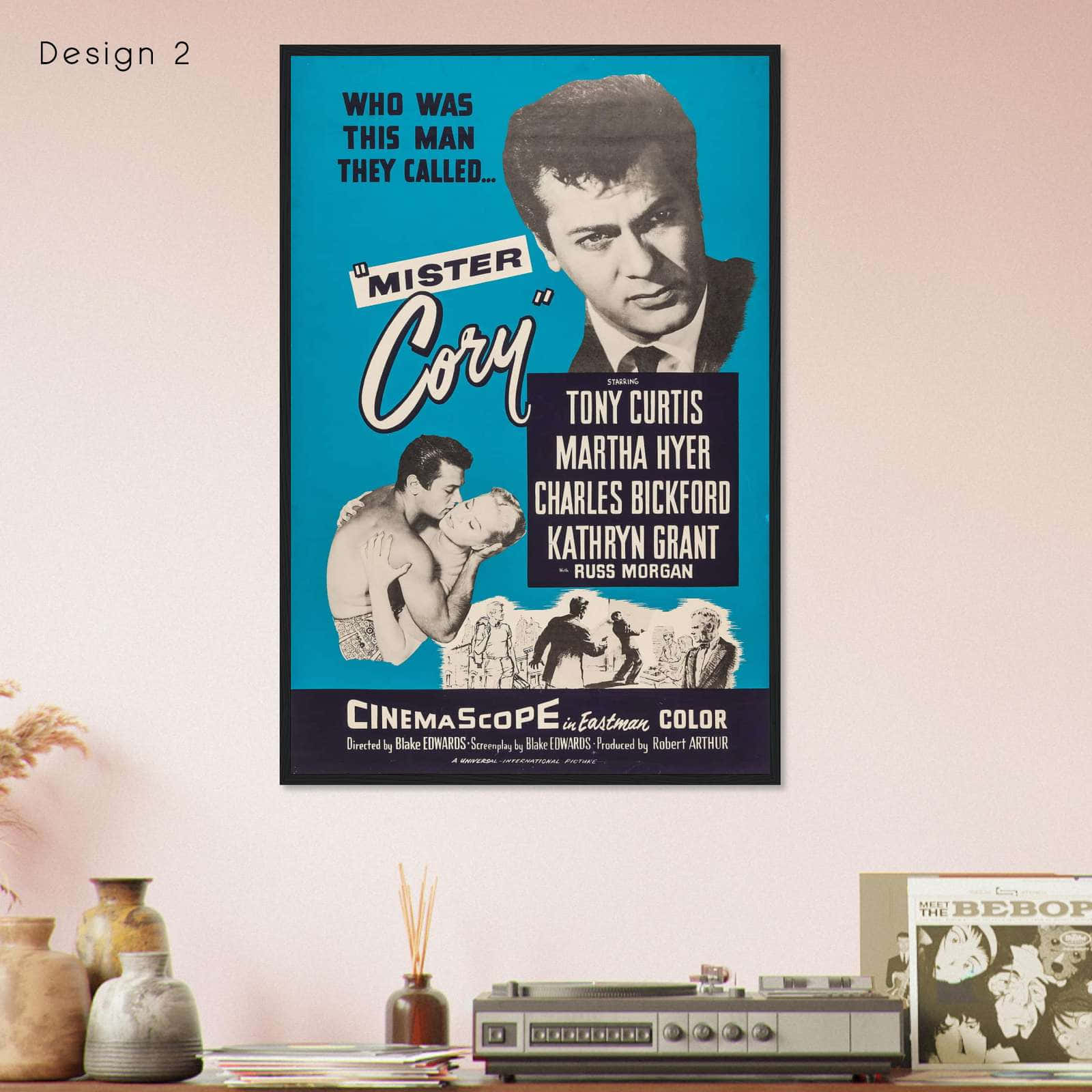 Mister Cory (1957) Movie Poster Print - Citiesbox