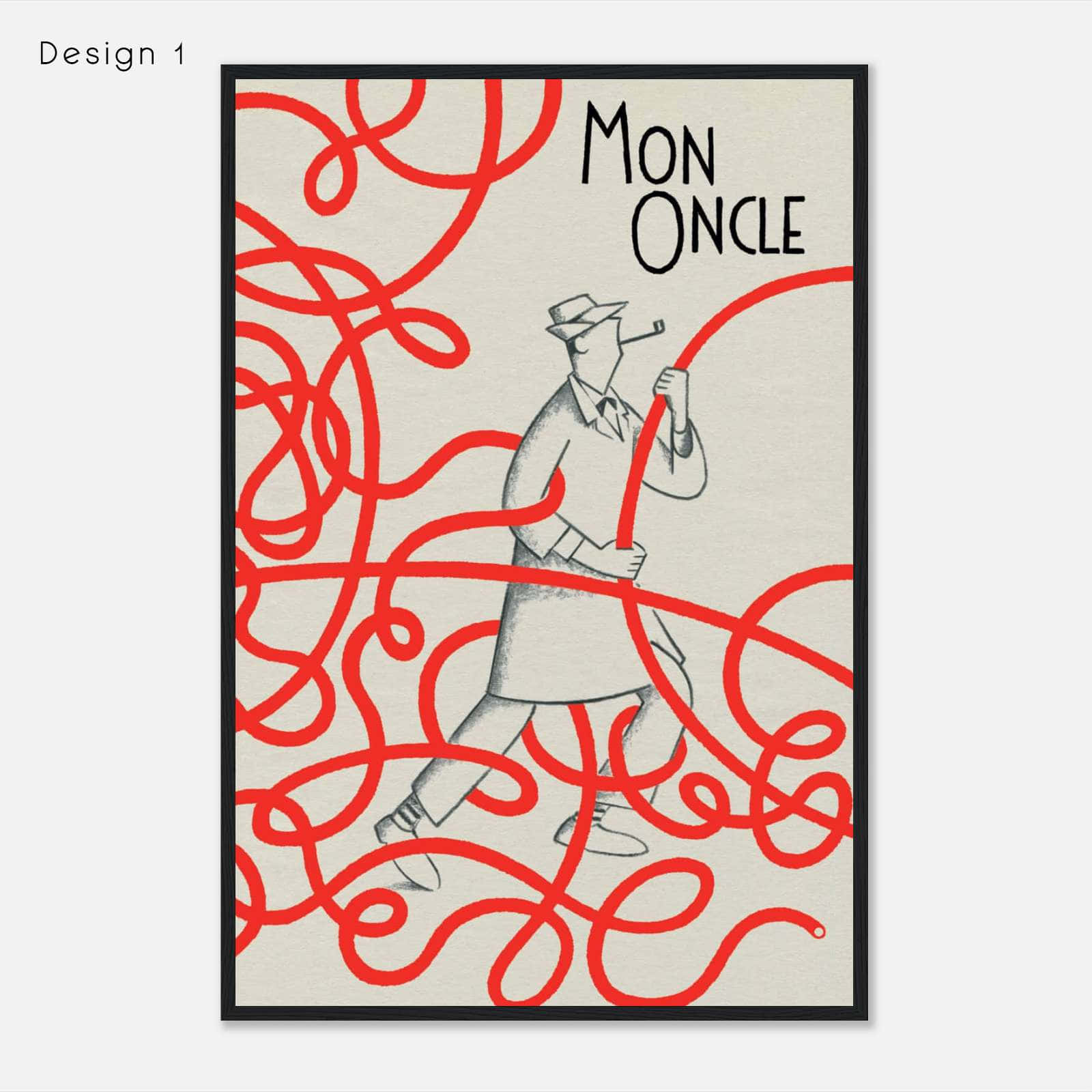 Mon Oncle (1958) Movie Poster Print - Citiesbox