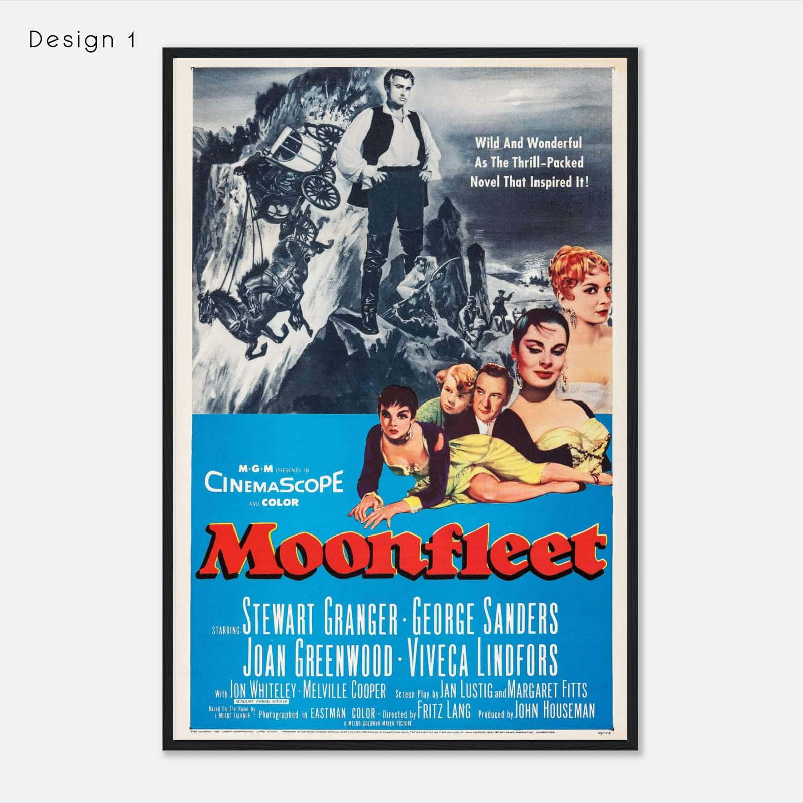 Moonfleet (1955) Movie Poster Print - Citiesbox