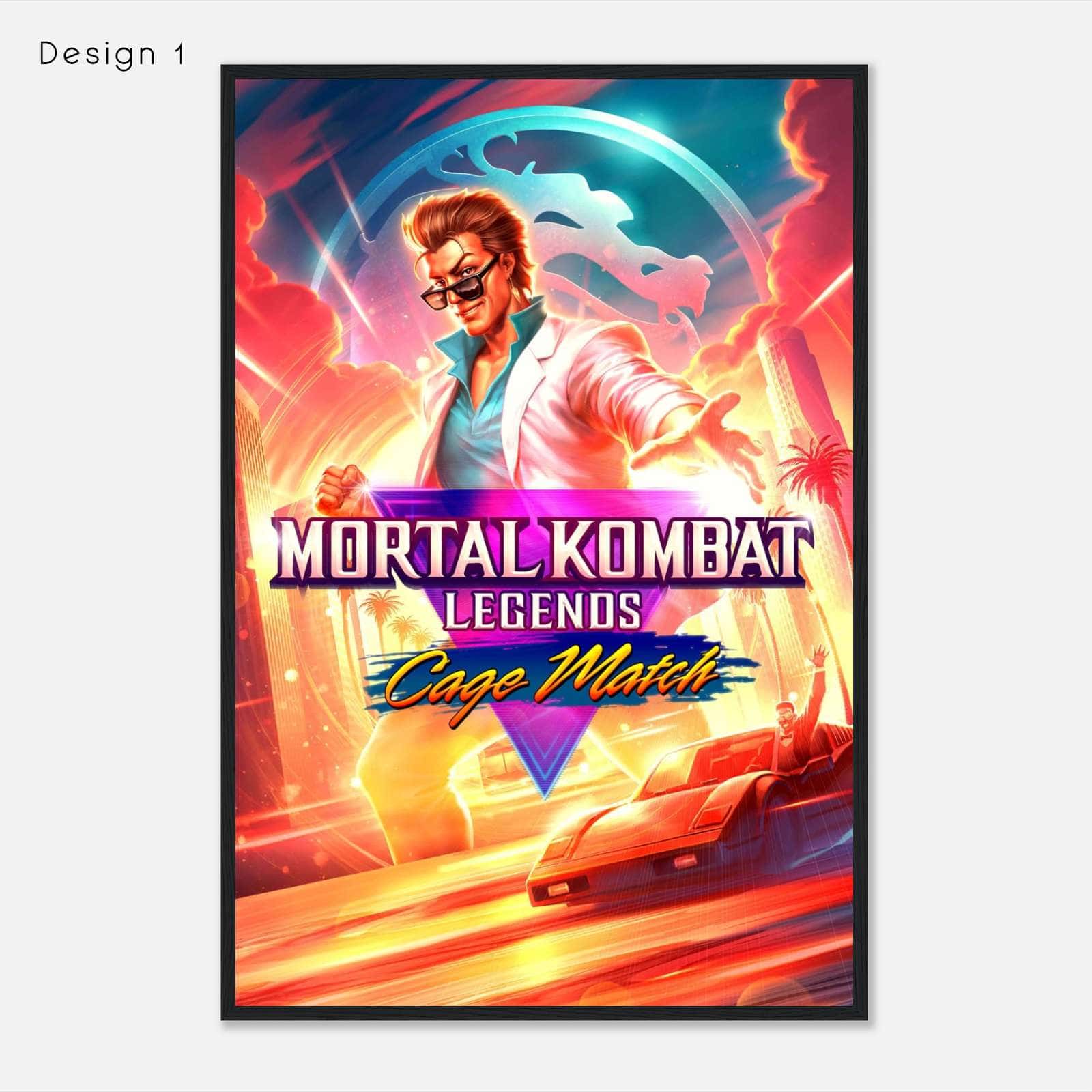 Mortal Kombat Legends: Cage Match (2023) Movie Poster Print - Citiesbox