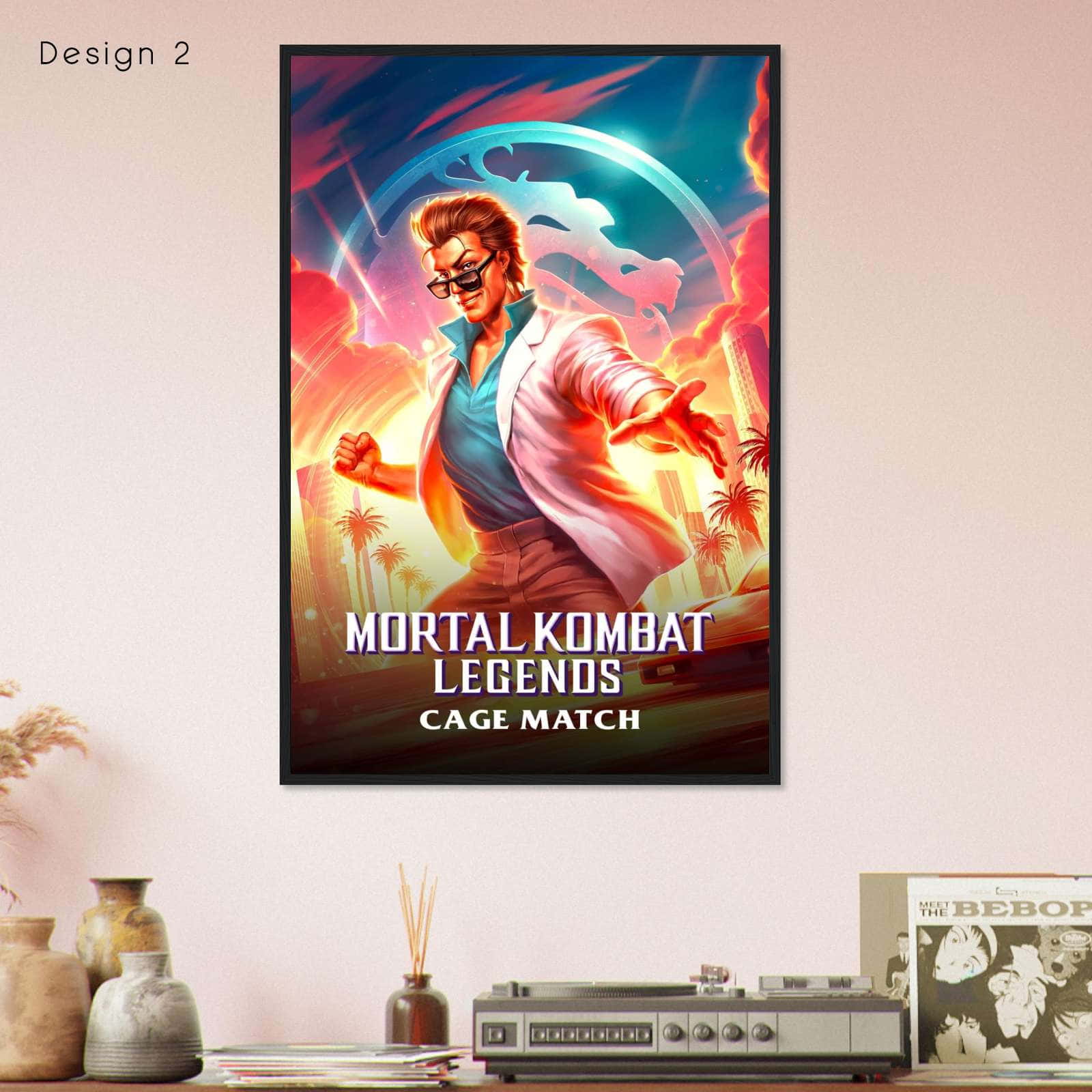 Mortal Kombat Legends: Cage Match (2023) Movie Poster Print - Citiesbox