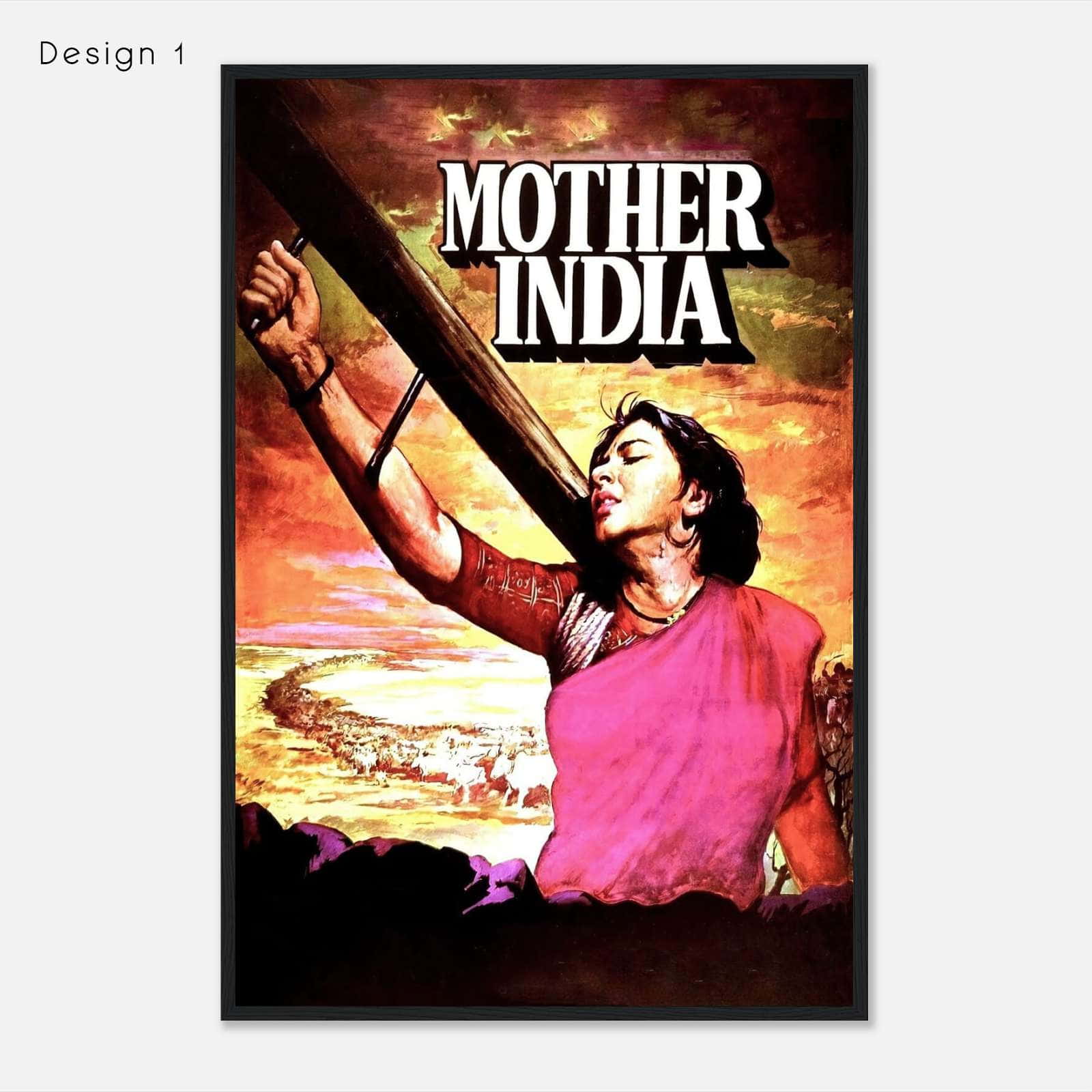 Mother India (1957) Movie Poster Print - Citiesbox