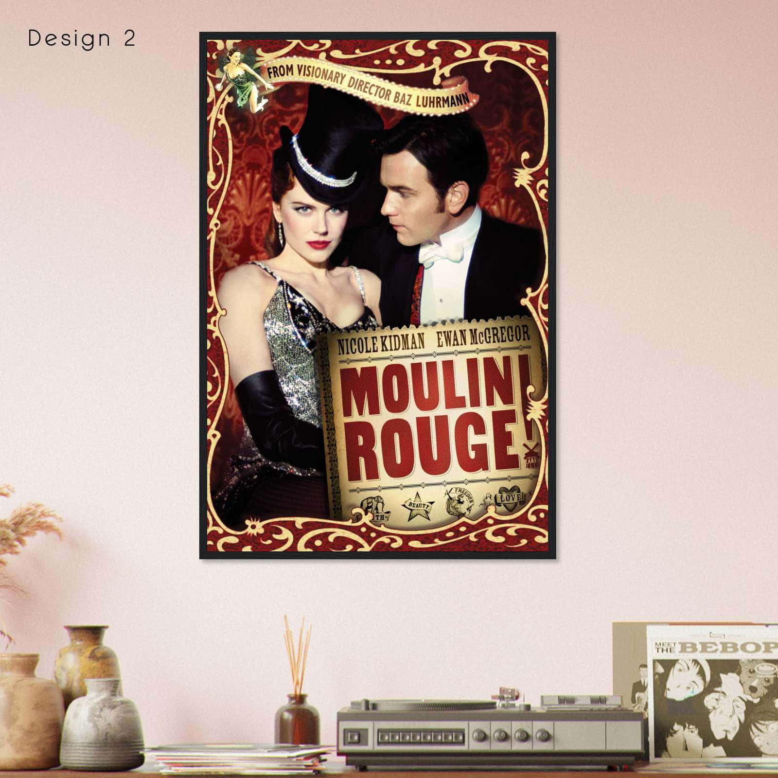 Moulin Rouge! (2001) Movie Poster Print - Citiesbox