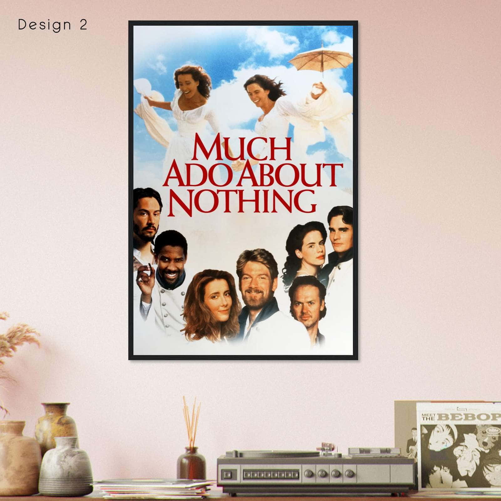 Much Ado About Nothing (1993) Movie Poster Print - Citiesbox