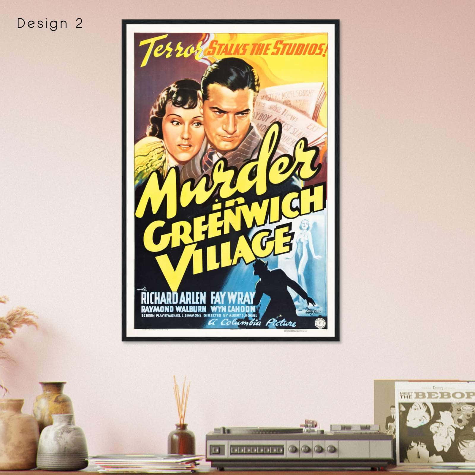 Murder in Greenwich Village (1937) Movie Poster Print - Citiesbox