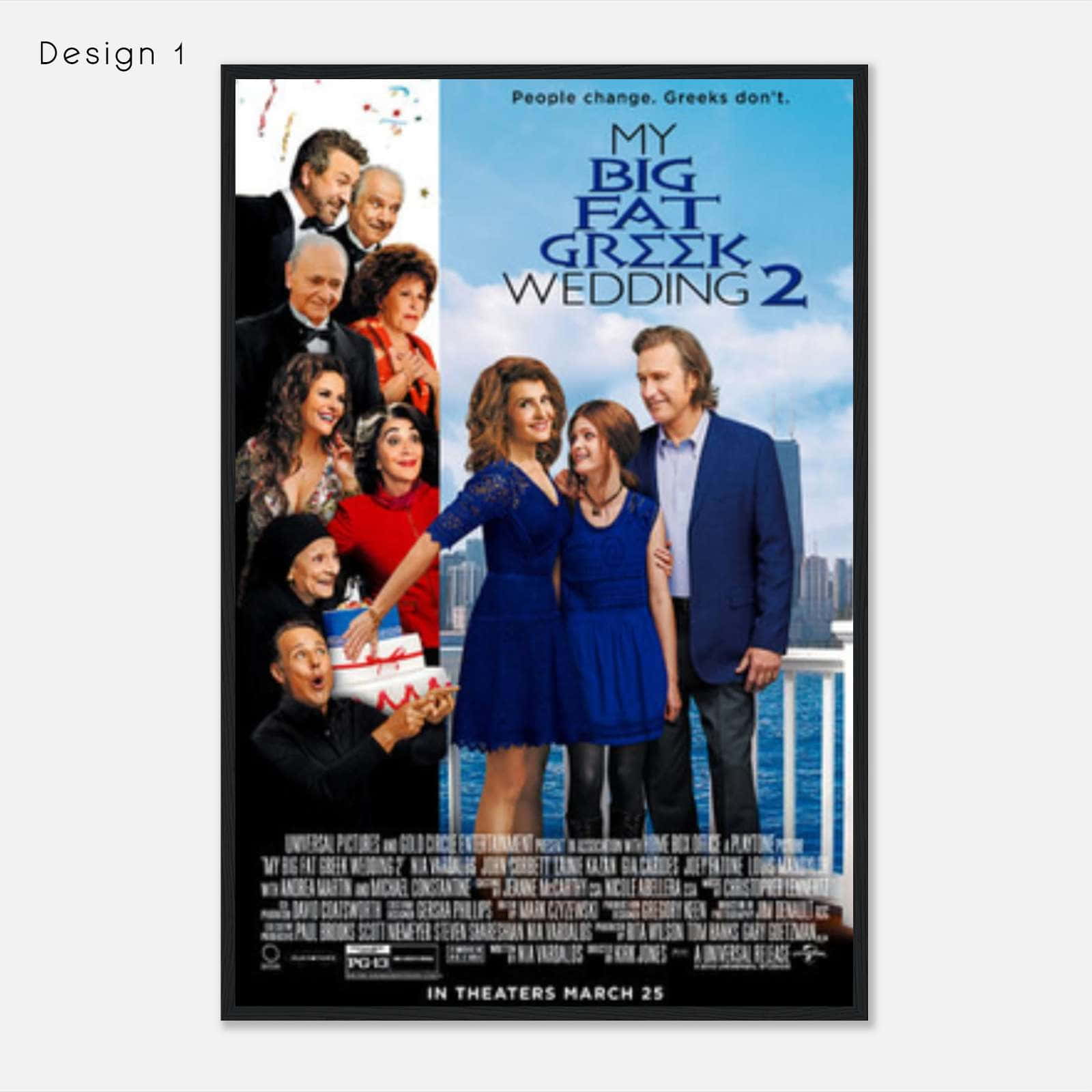 My Big Fat Greek Wedding 2 (2016) Movie Poster Print - Citiesbox