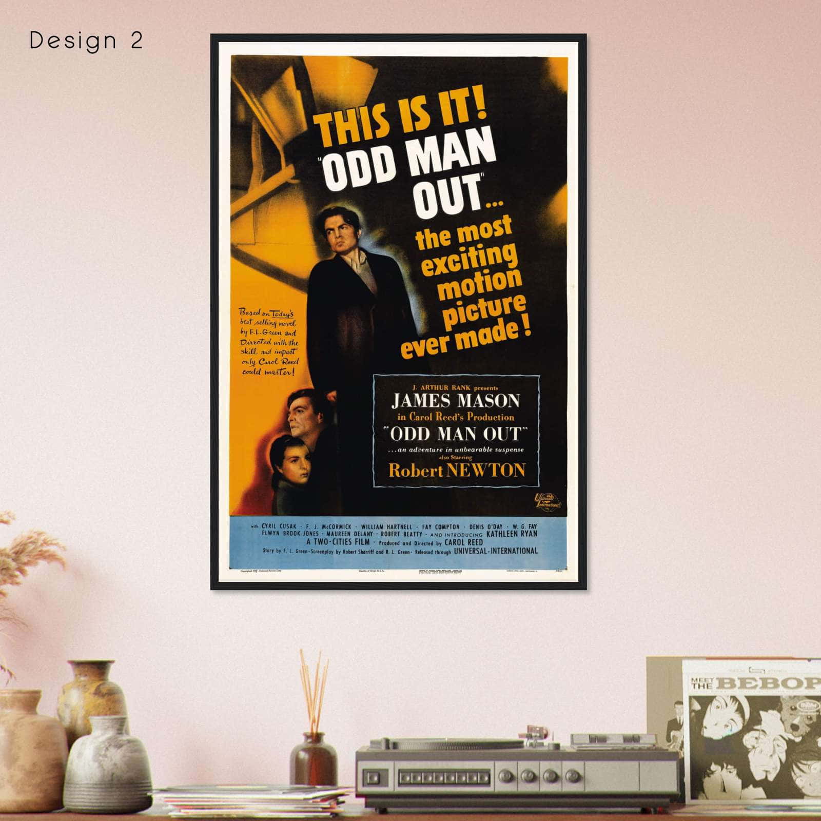 Odd Man Out (1947) Movie Poster Print - Citiesbox