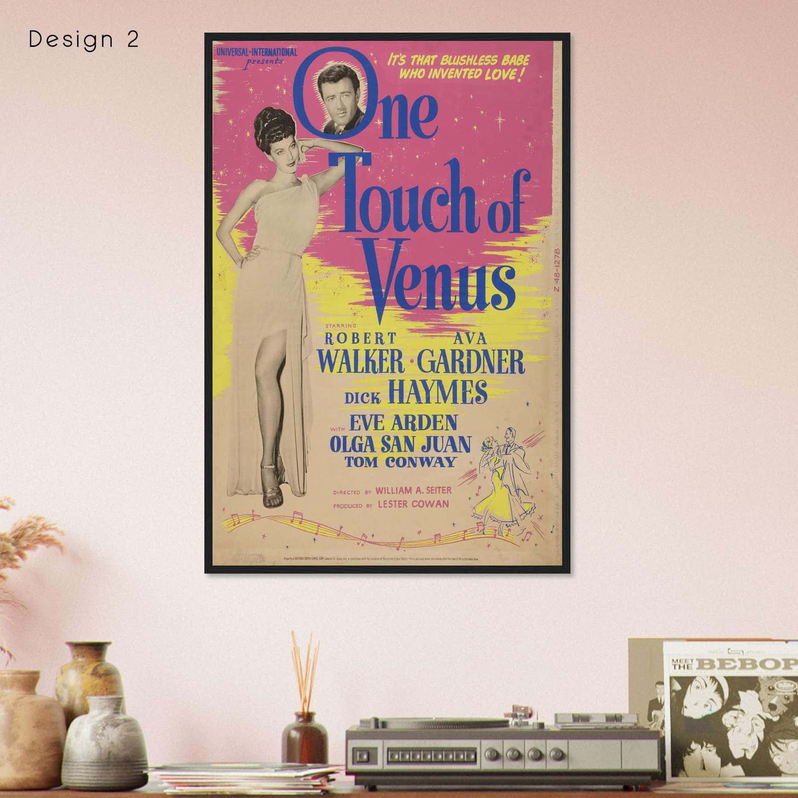 One Touch of Venus (1948) Movie Poster Print - Citiesbox