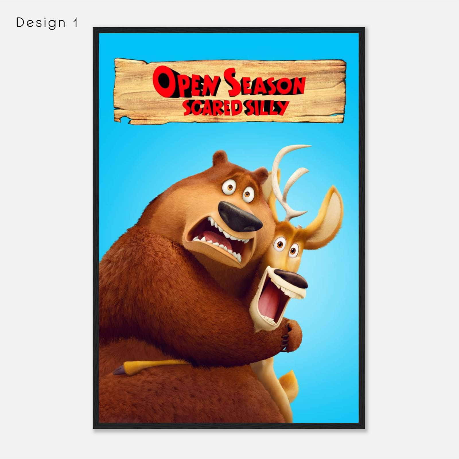 Open Season: Scared Silly (2015) Movie Poster Print - Citiesbox