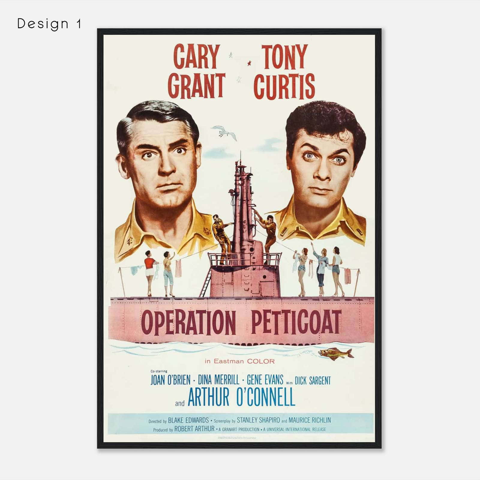 Operation Petticoat (1959) Movie Poster Print - Citiesbox