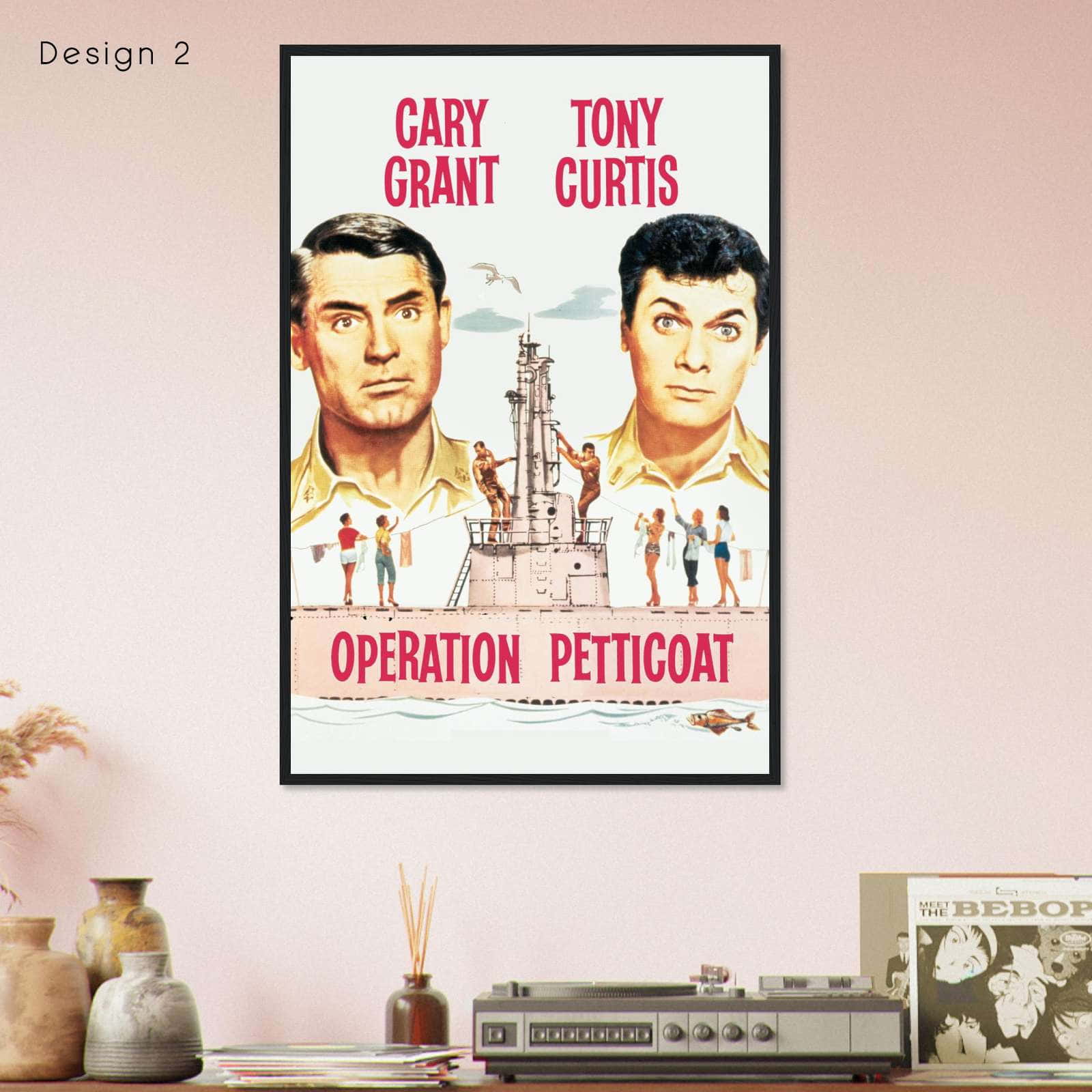 Operation Petticoat (1959) Movie Poster Print - Citiesbox