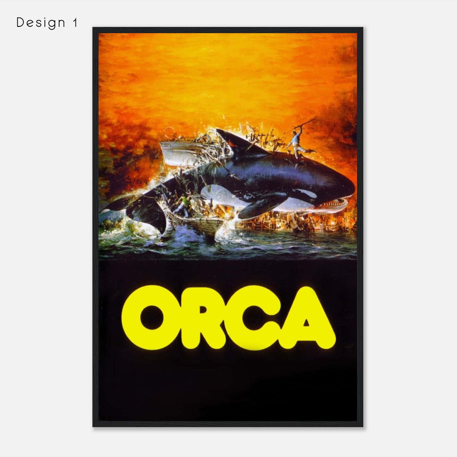 Orca (1977) Movie Poster Print - Citiesbox