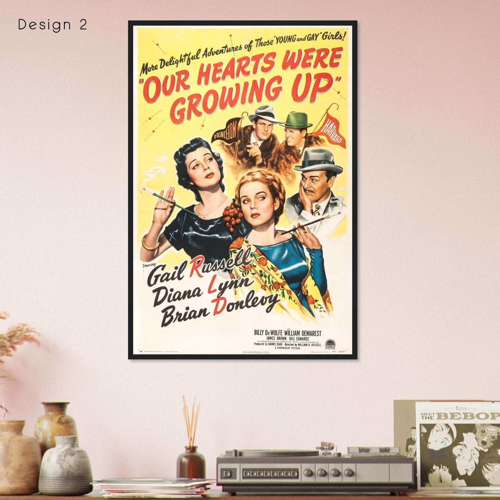 Our Hearts Were Growing Up (1946) Movie Poster Print - Citiesbox