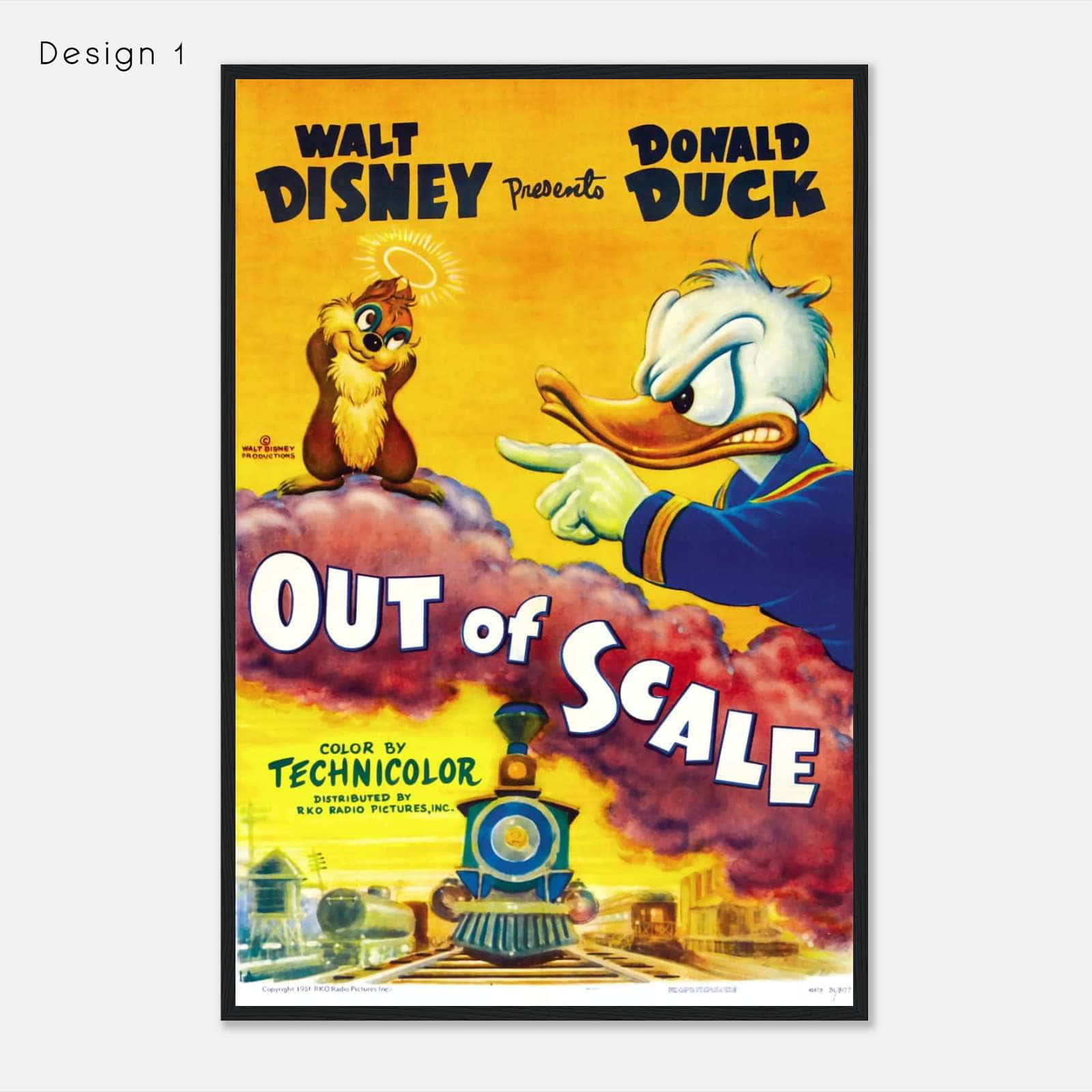 Out of Scale (1951) Movie Poster Print - Citiesbox