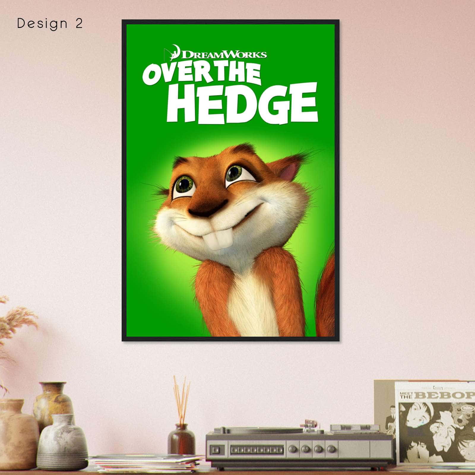 Over The Hedge 2006 Movie Poster Print Citiesbox Over The Hedge 2006 Movie Poster Print Citiesbox