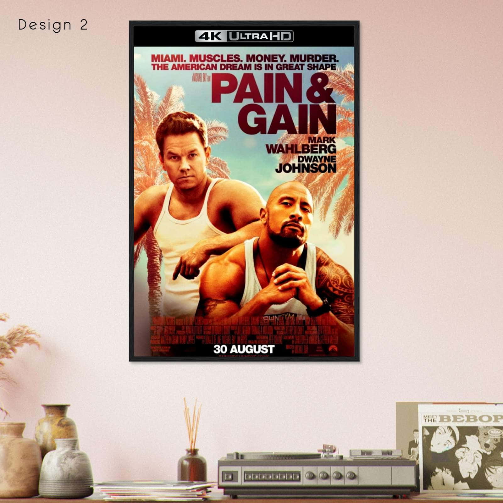 Pain & Gain (2013) Movie Poster Print - Citiesbox