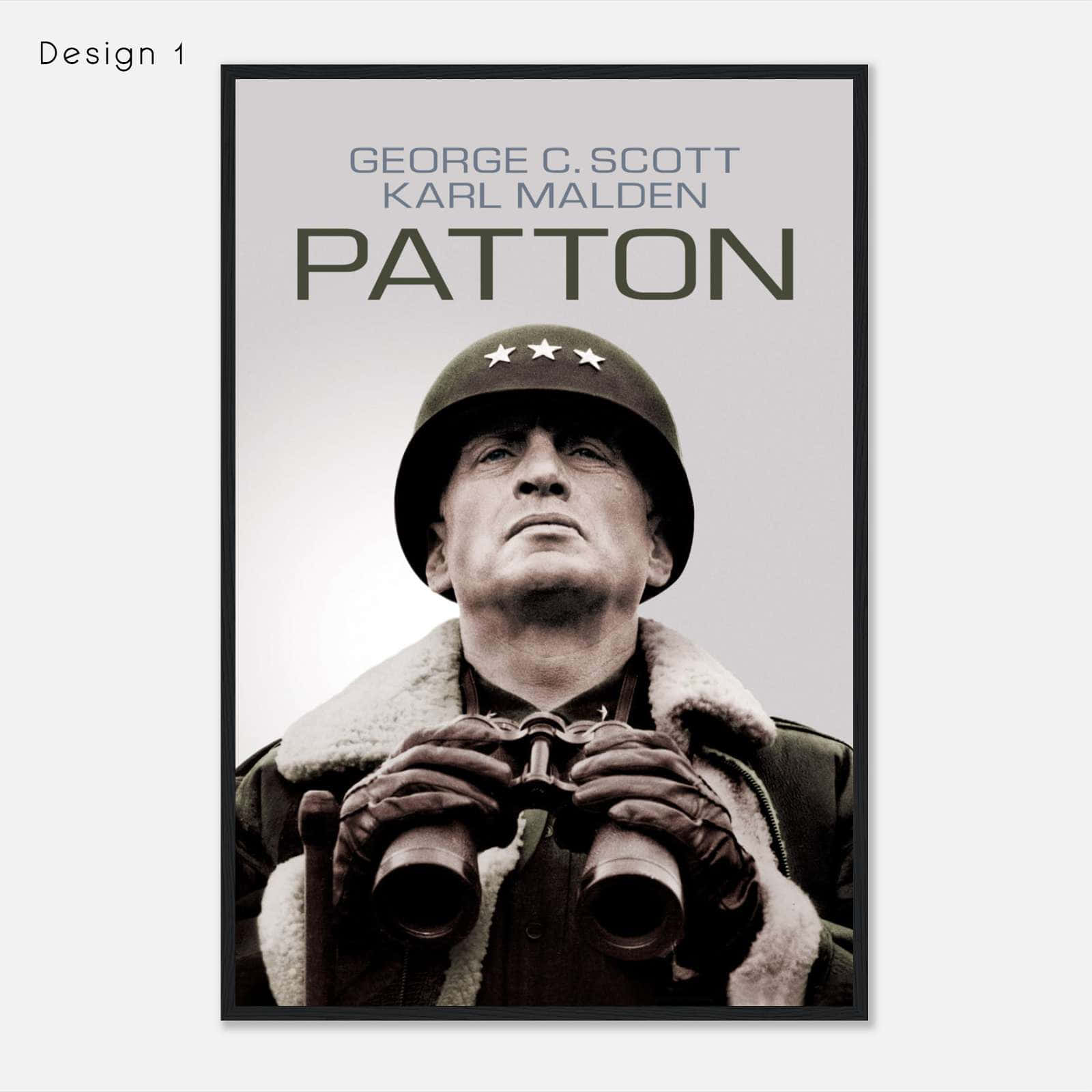 Patton (1970) Movie Poster Print - Citiesbox