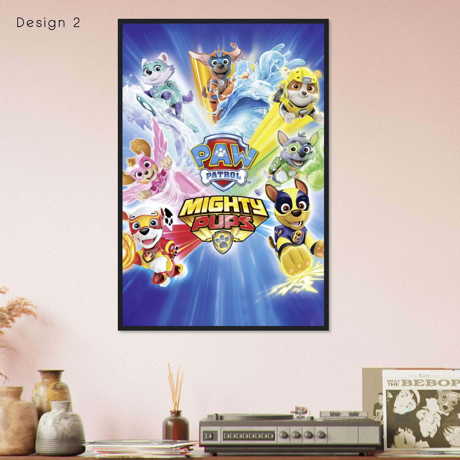 PAW Patrol: Mighty Pups (2018) Movie Poster Print - Citiesbox