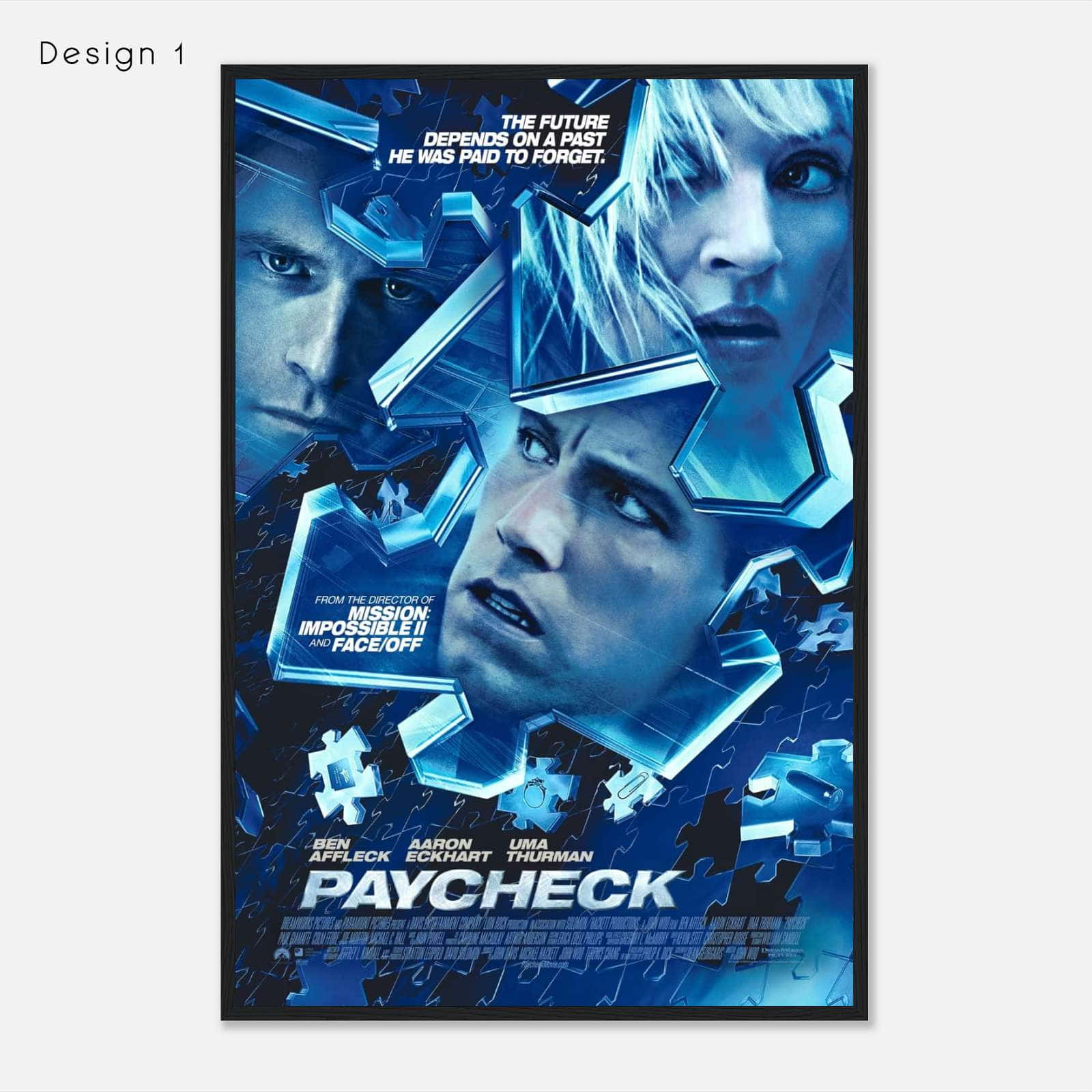Paycheck (2003) Movie Poster Print - Citiesbox
