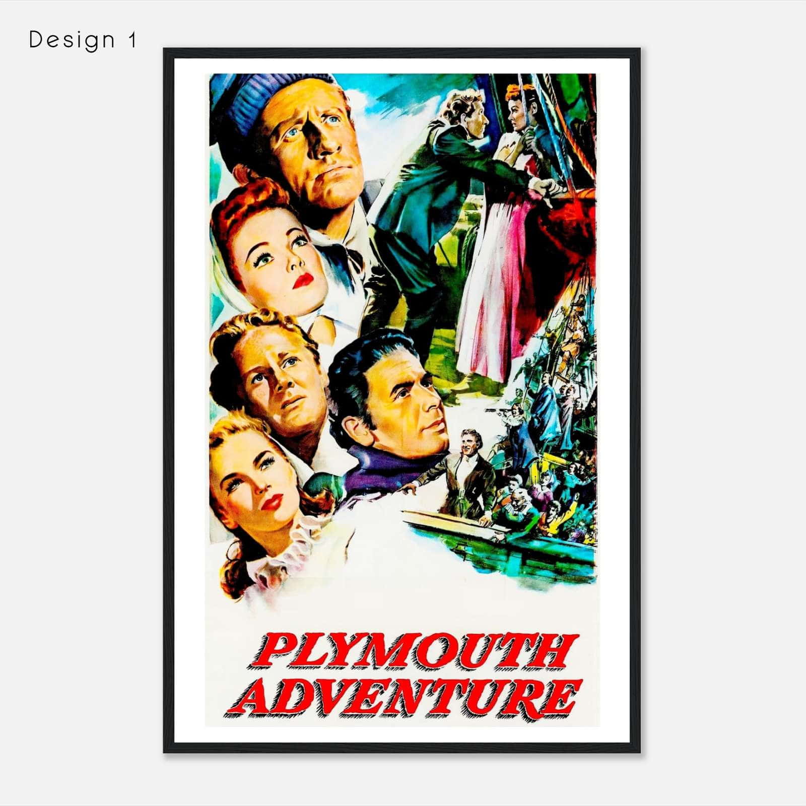 Plymouth Adventure (1952) Movie Poster Print - Citiesbox