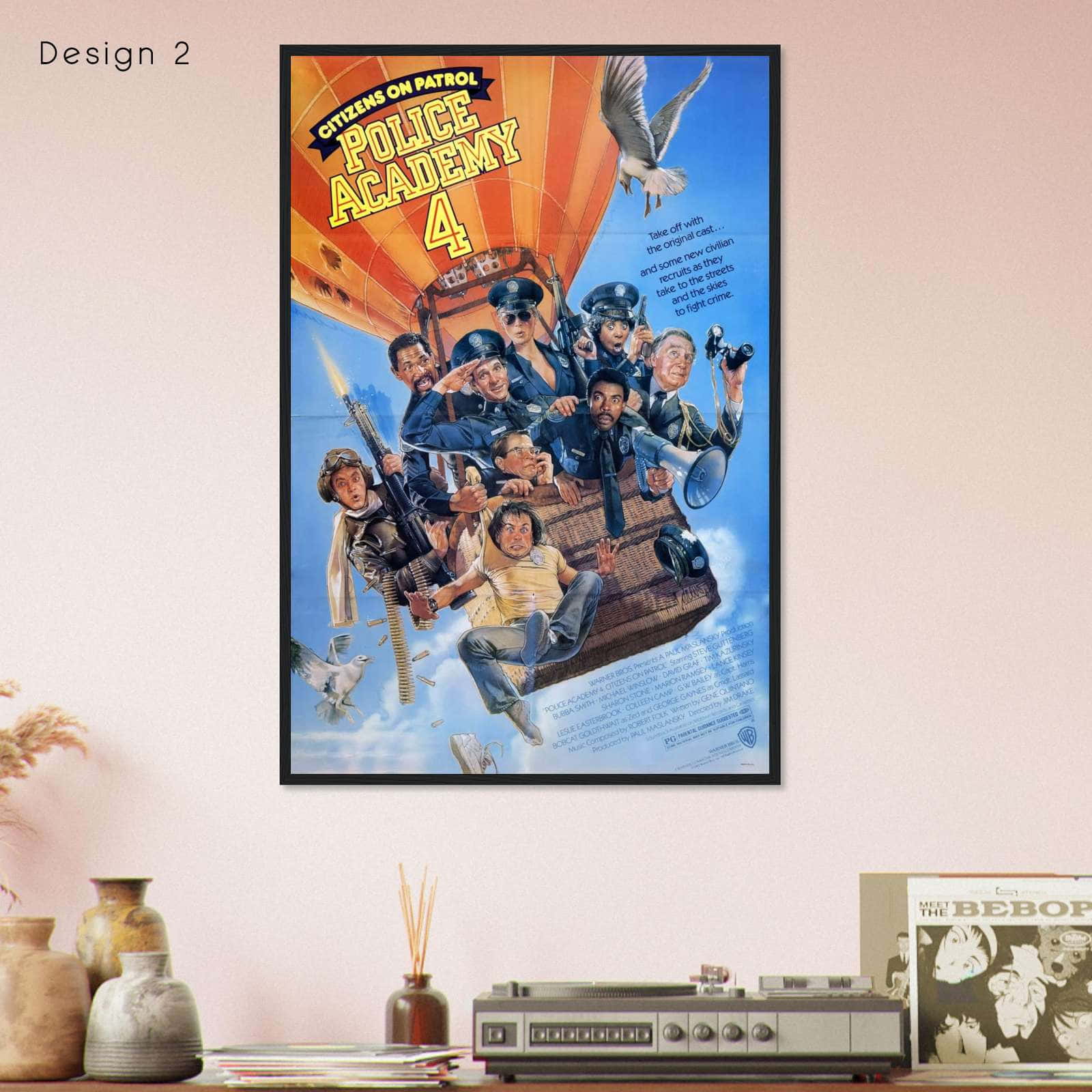 Police Academy 4: Citizens on Patrol (1987) Movie Poster Print - Citiesbox
