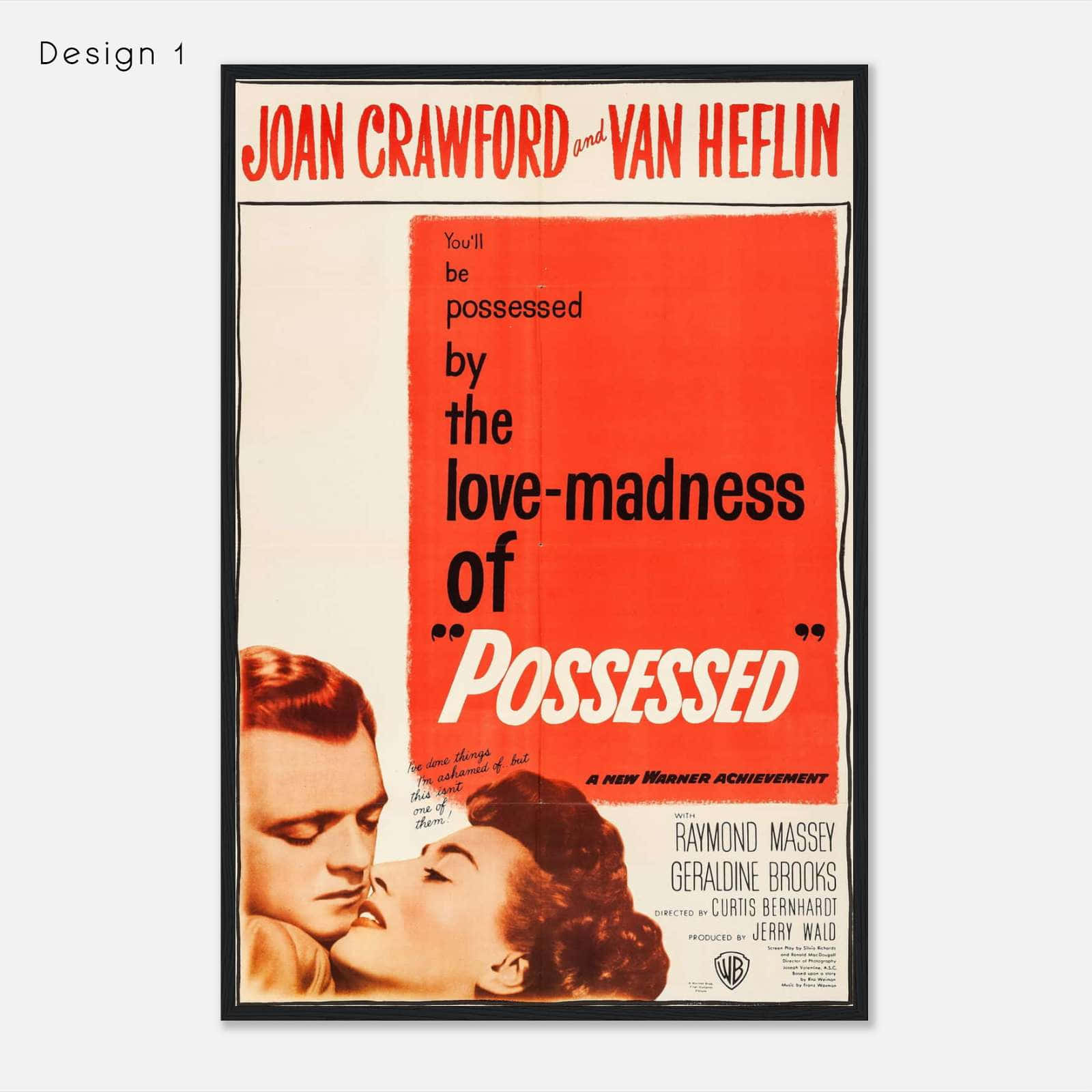 Possessed (1947) Movie Poster Print - Citiesbox