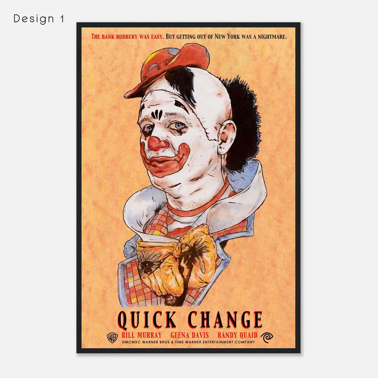 Quick Change (1990) Movie Poster Print - Citiesbox